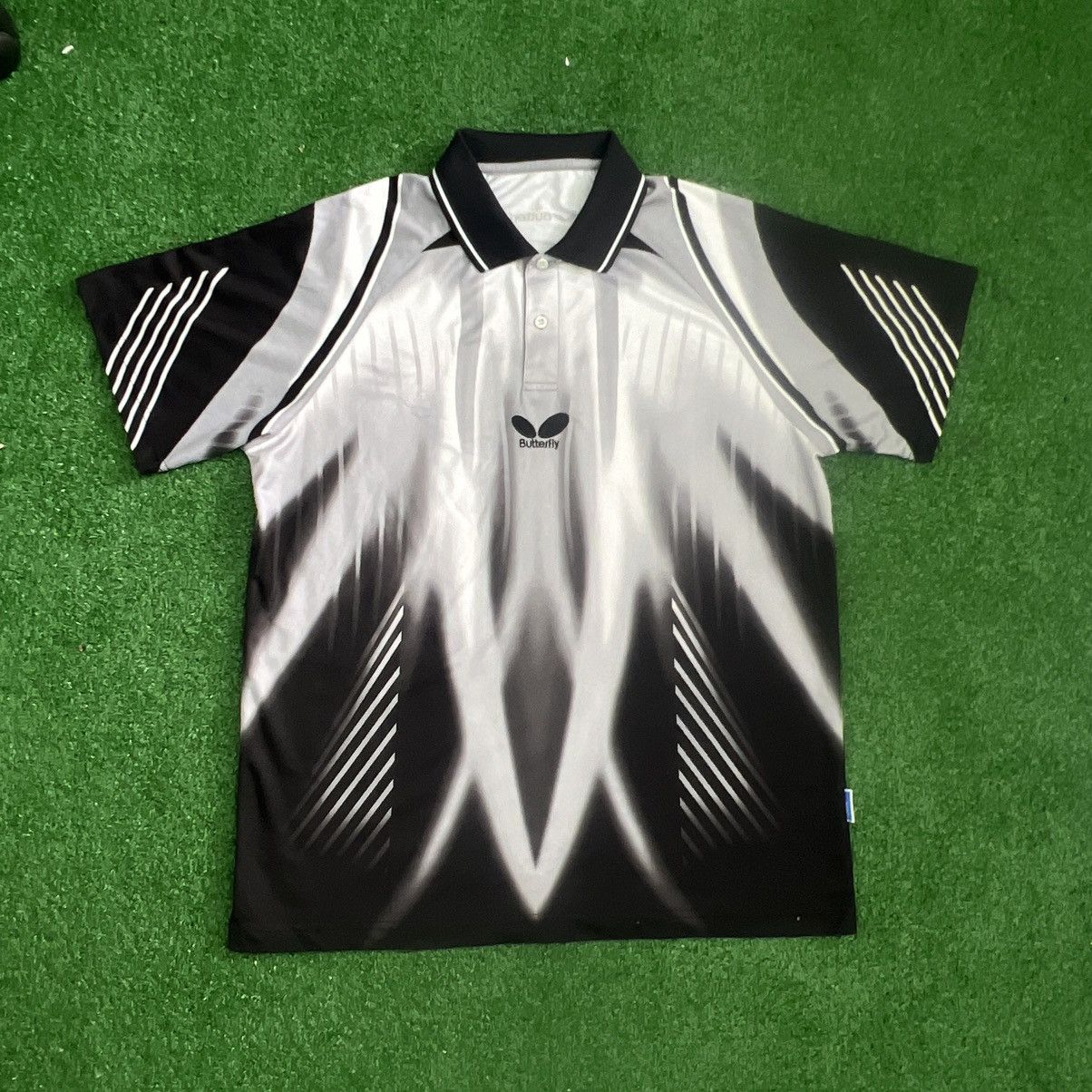 Adidas × Streetwear Blokecore Streetwear Butterfly Tribal 2000s Jersey ...