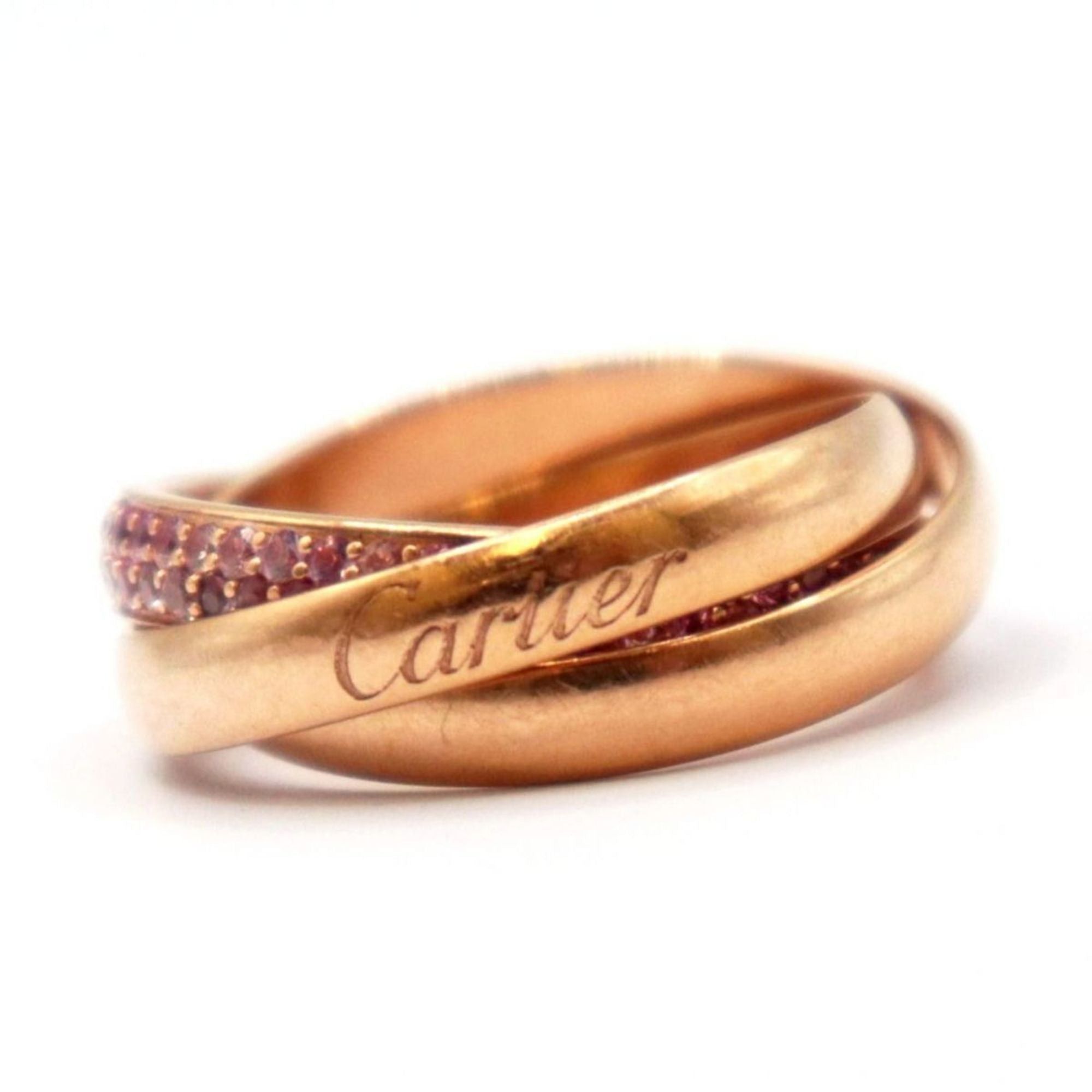 Cartier CARTIER Trinity Pink Gold [18K] Sapphire Ring Pink,Pink Gold ...