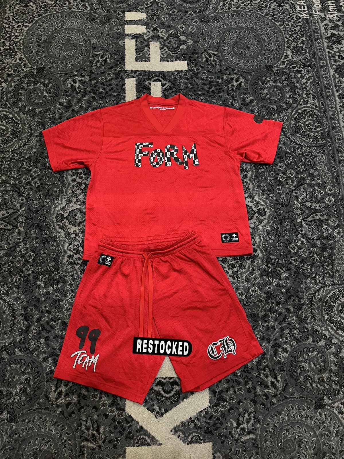 Chrome Hearts × Matty Boy CHROME HEARTS X MATTY BOY FORM MESH JERSEY ...