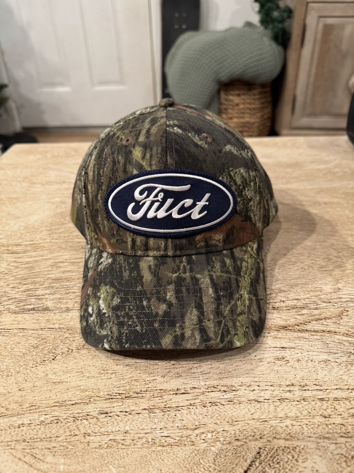 FUCT Fuct oval parody mossy oak camo hat | Grailed