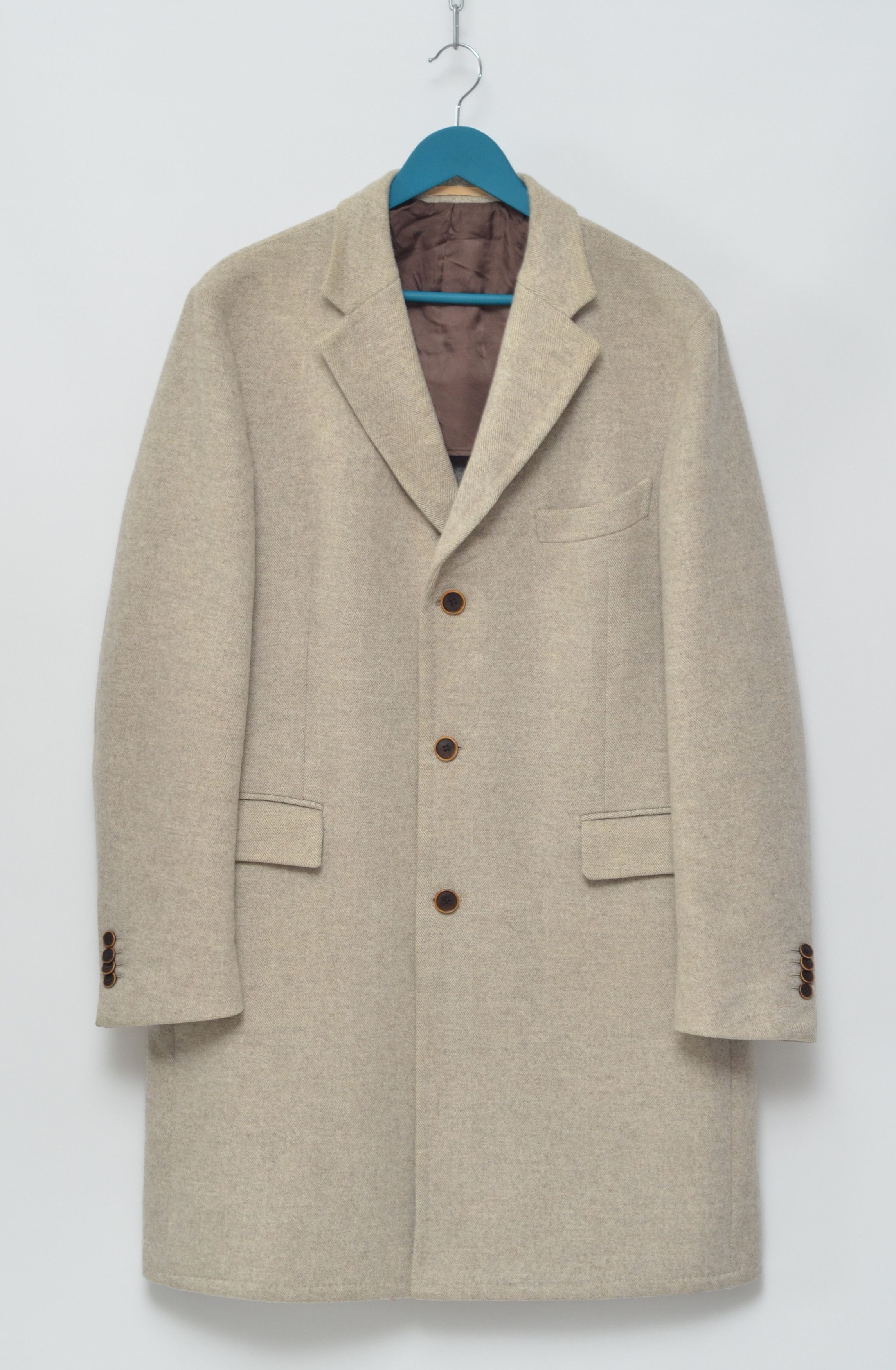 Suitsupply SUITSUPPLY Luxury Pure Wool Vicenza Over Coat Made in Italy ...