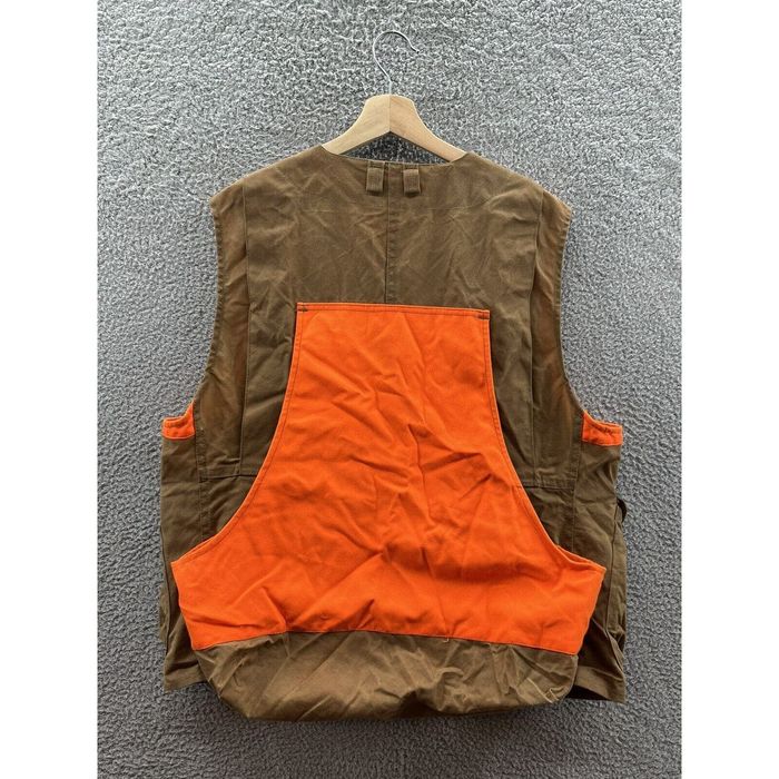 Filson Filson Upland Hunting Orange Safety Vest Oil Finish Wax | Grailed
