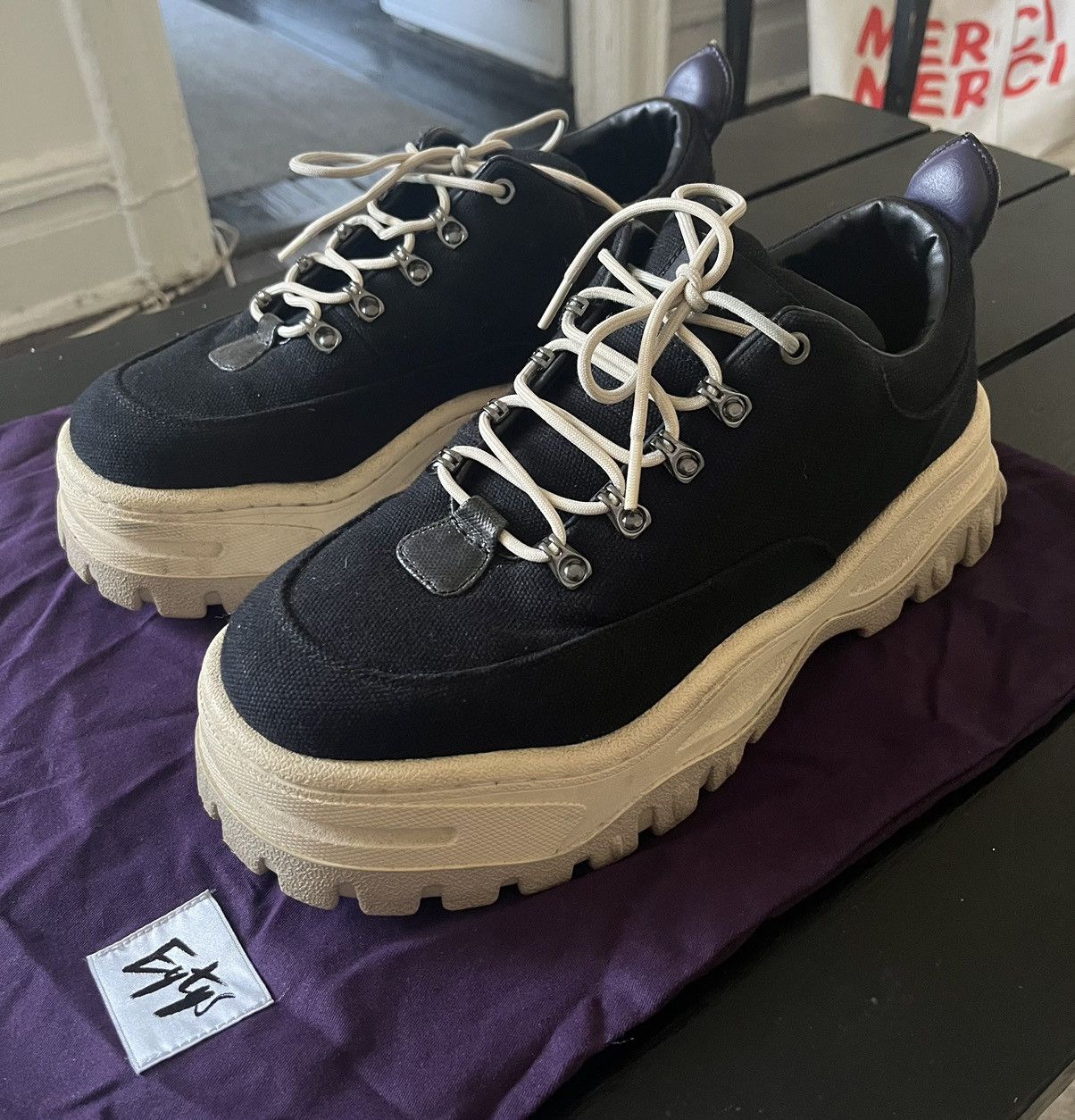 Eytys Eytys Angel platform sneakers | Grailed
