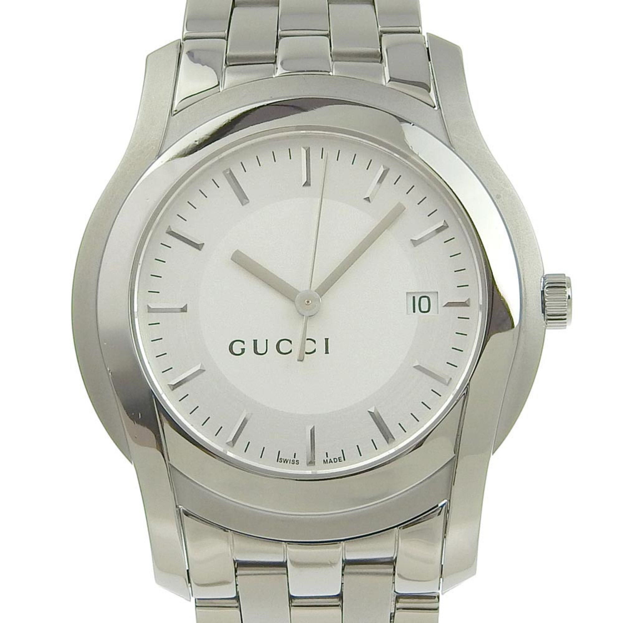 Gucci GUCCI G Class Watch 5500XL Stainless Steel Silver Quartz Analog ...