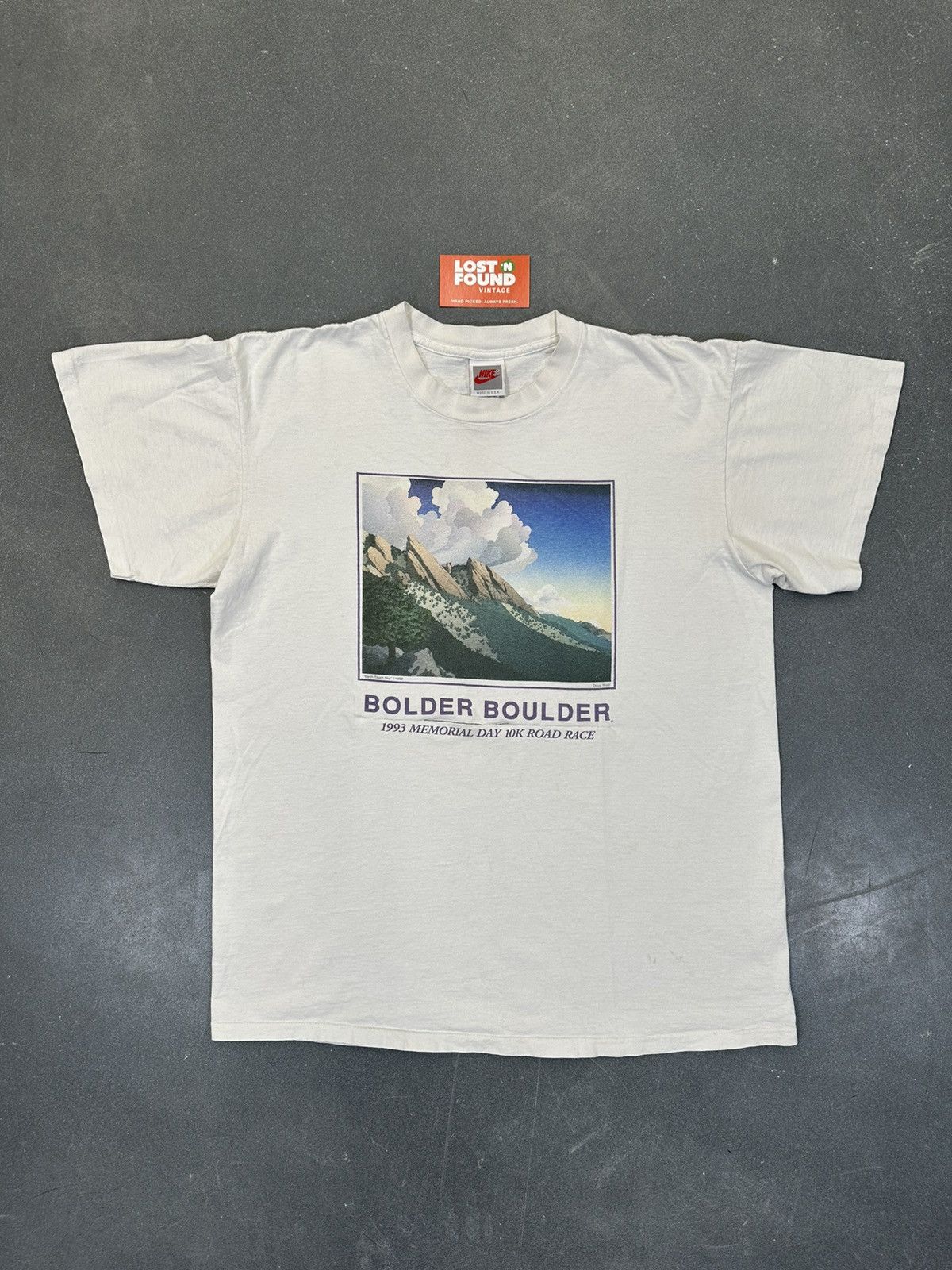 Made In Usa × Nike × Vintage 1993 Vintage Memorial Day 10K Road Race ...