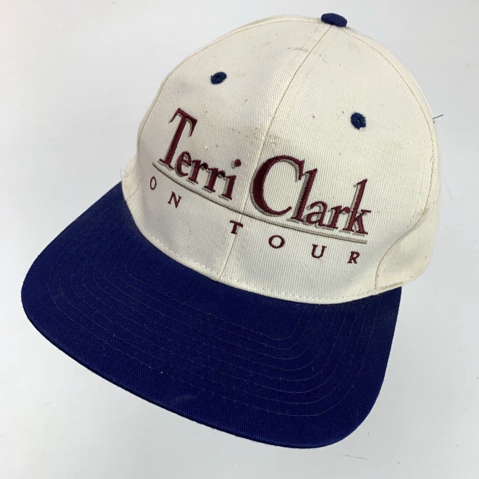 Clarks Terri Clark On Tour VTG Concert Ball Cap Hat Snapback Baseball ...