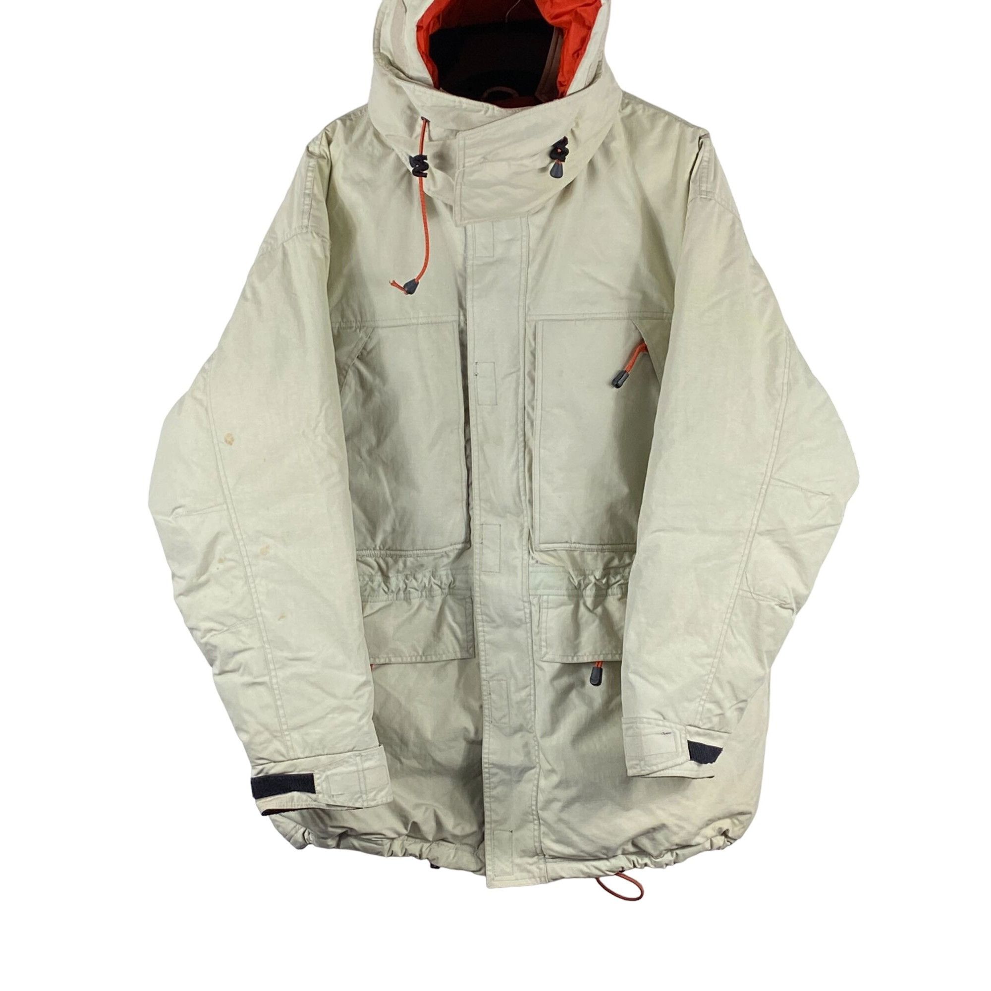 Gap Vintage Gap Down/Waterfowl Feathers Puffer Parka Jacket Crea | Grailed