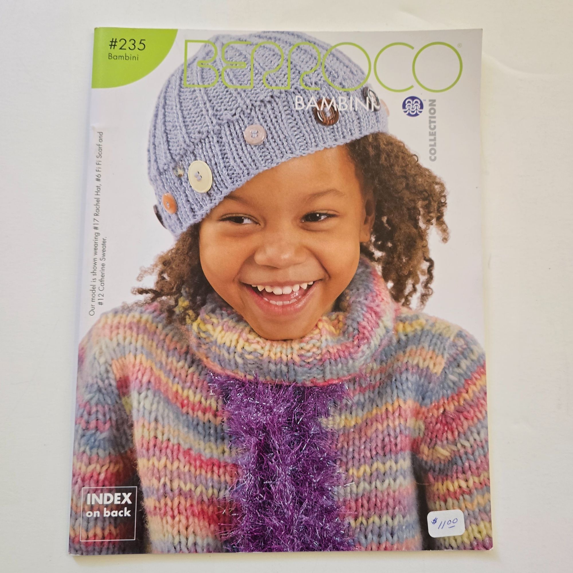 Vintage Berroco Knitting Collection Bambini 20 Patterns Inside Numbe ...