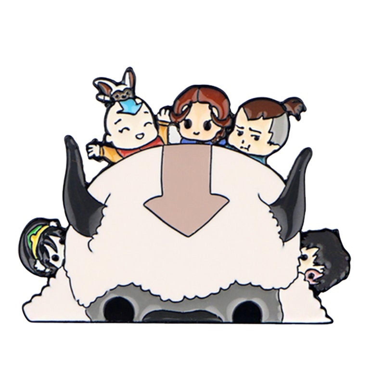 Japanese Brand The Last Airbender Appa Aang's Loyal Sky Bison Enamel ...