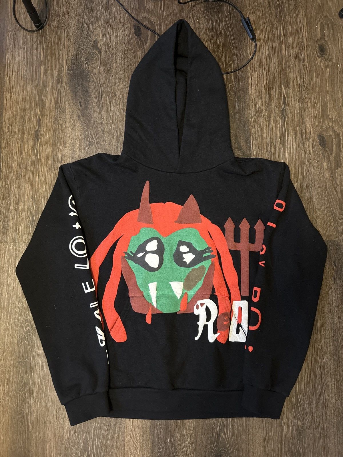 Playboi Carti Playboi Carti CPFM Whole Lotta Red Vamp Hoodie | Grailed