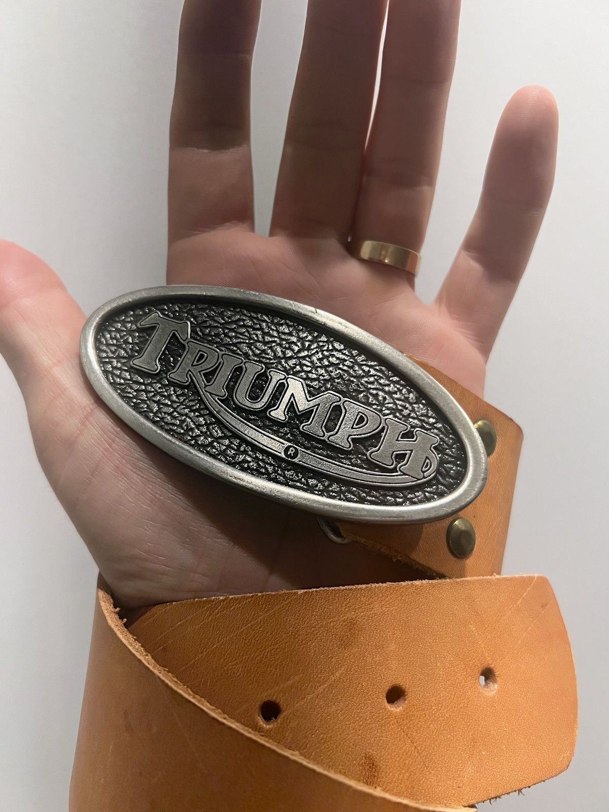 MOTO × Streetwear × Vintage Vintage 1975 Triumph Motorcycles Leather ...