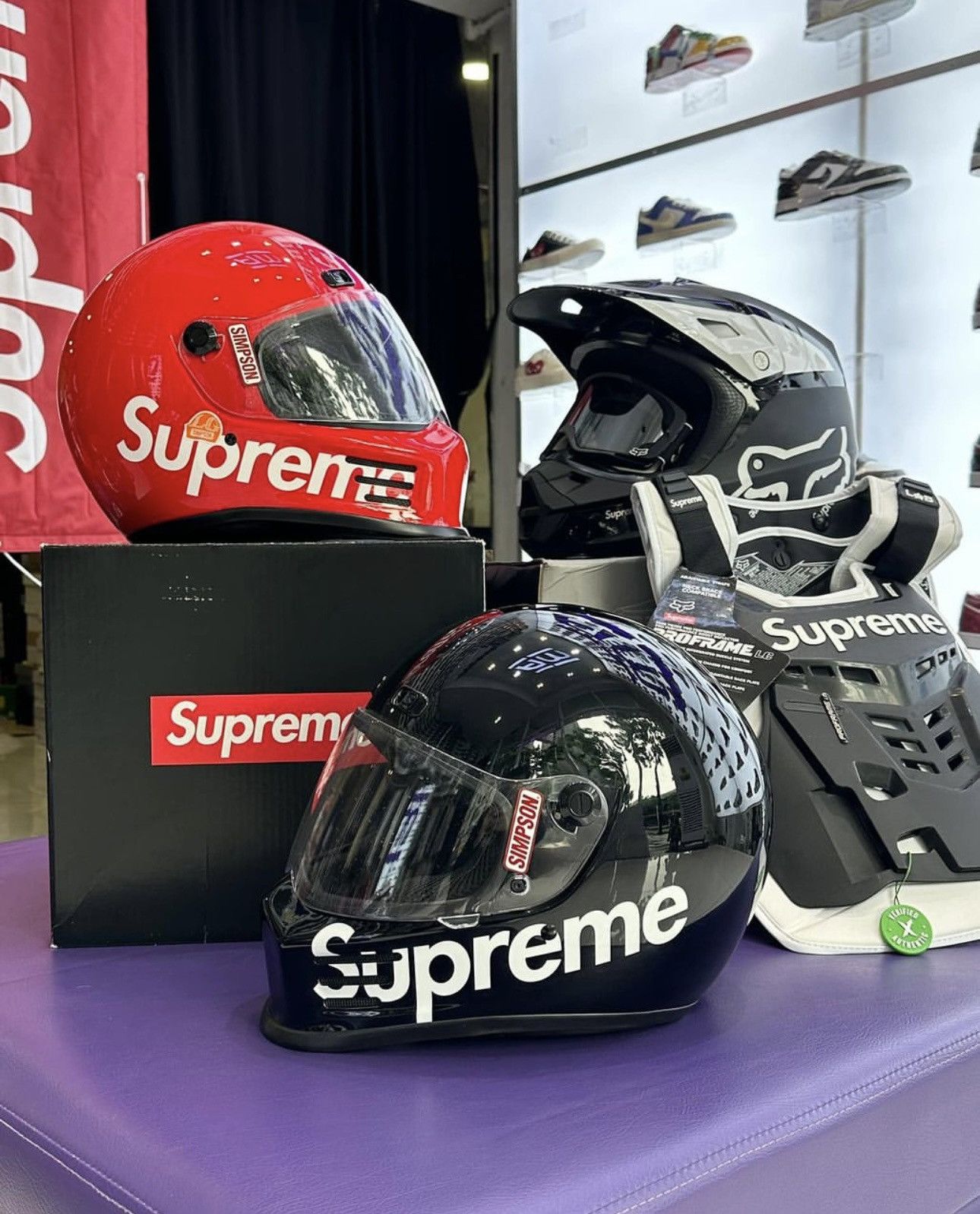 Supreme Supreme Simpson Street Bandit Black Helmet | Grailed