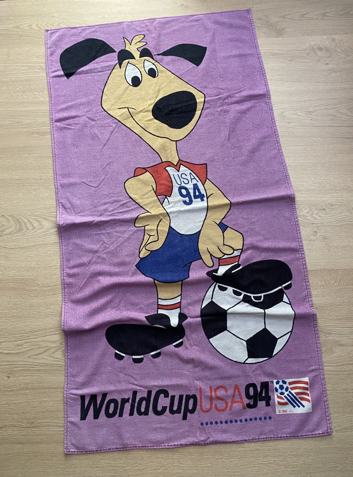 All Sport × Vintage Vintage 90’s 1994 USA World Cup Mascot Swim Towell ...