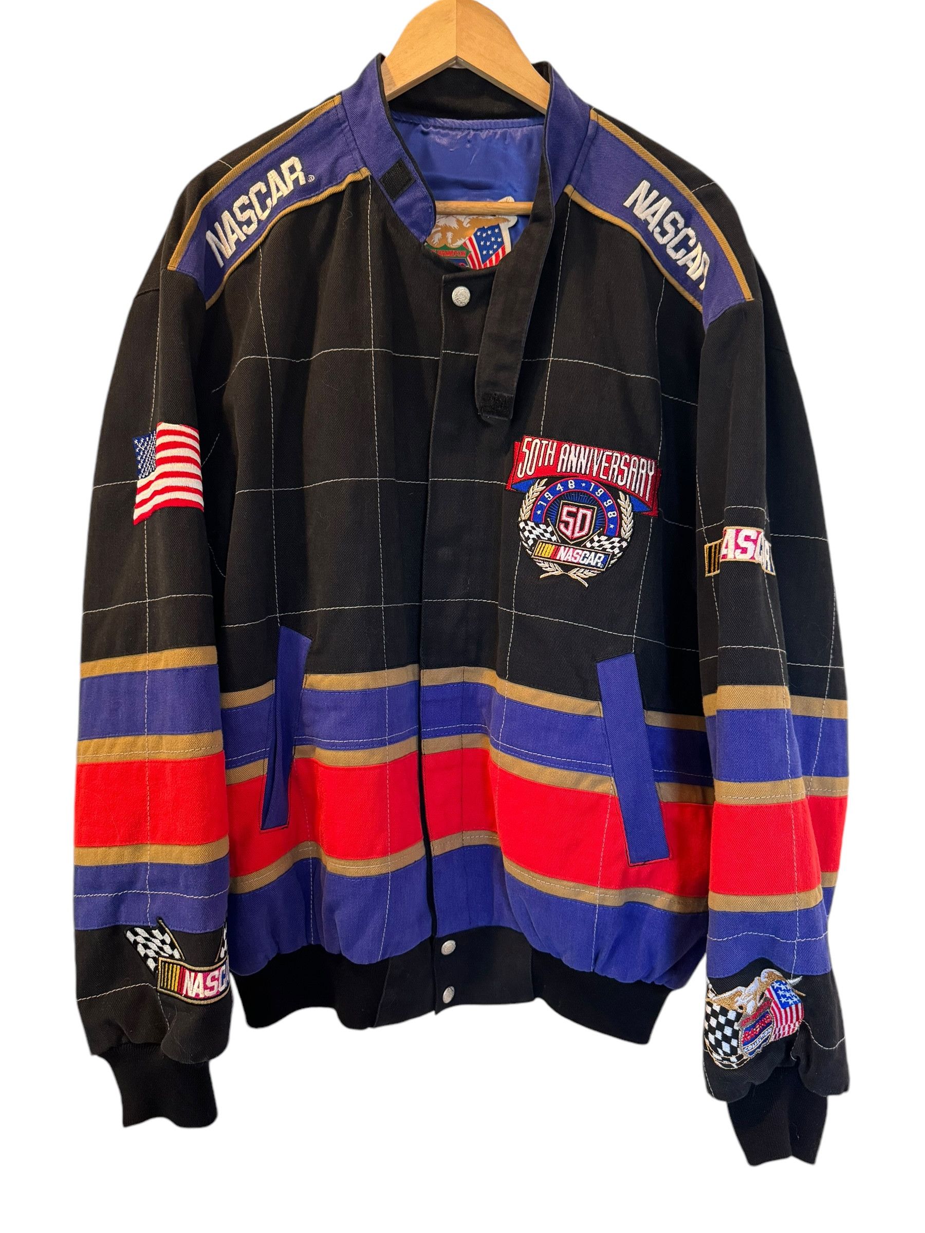 Jeff Hamilton × NASCAR × Vintage 1998 NASCAR 50th Anniversary Jeff ...