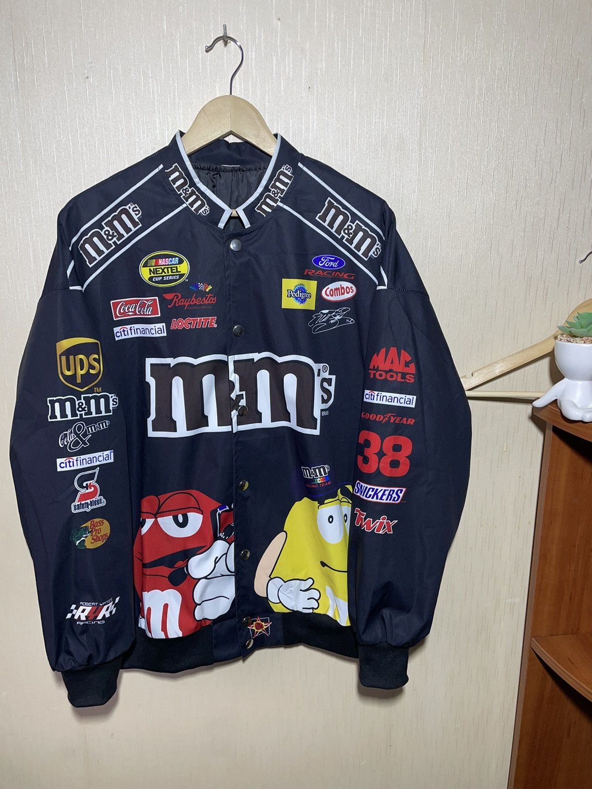 NASCAR × Racing × Streetwear NASCAR Ford m&m’s racing jacket streetwear ...