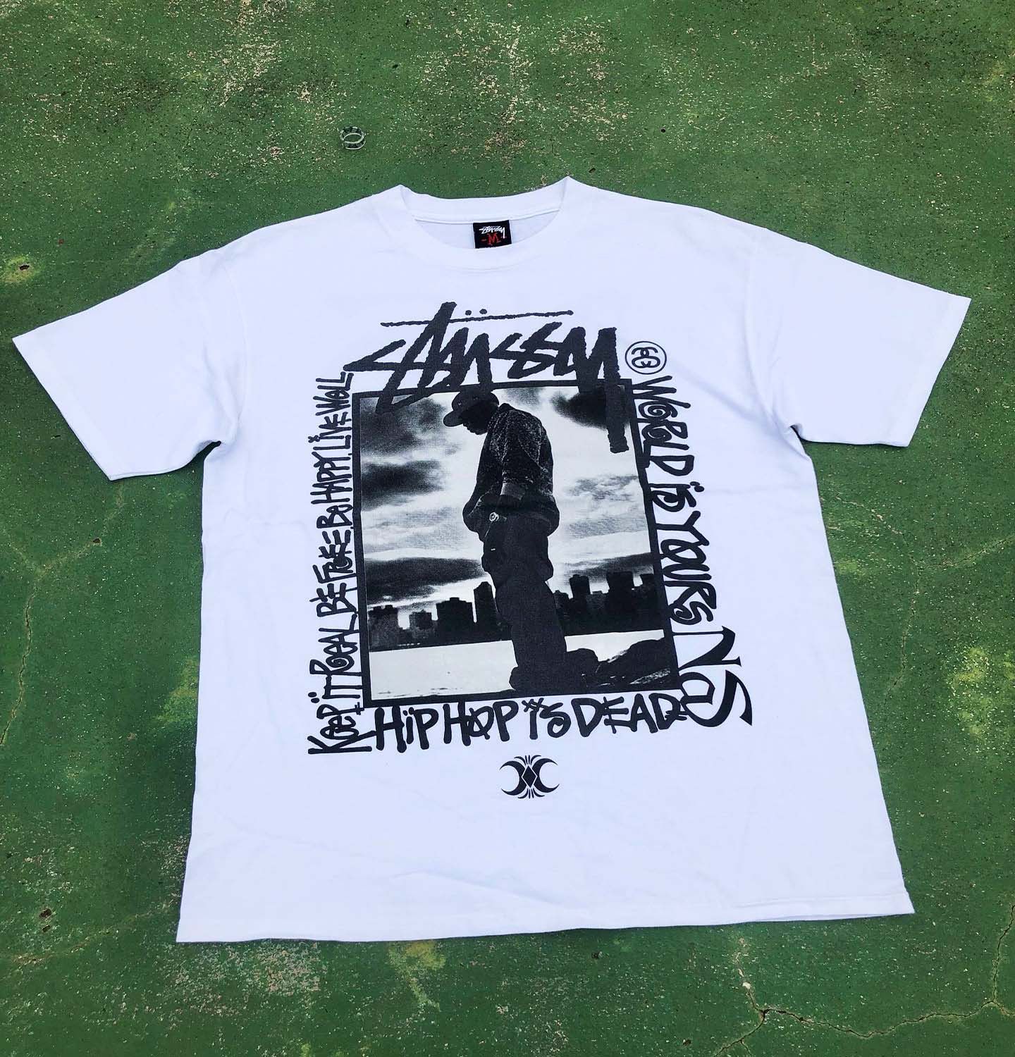 Streetwear × Stussy × Vintage stussy 90s personality shortsleeve ...