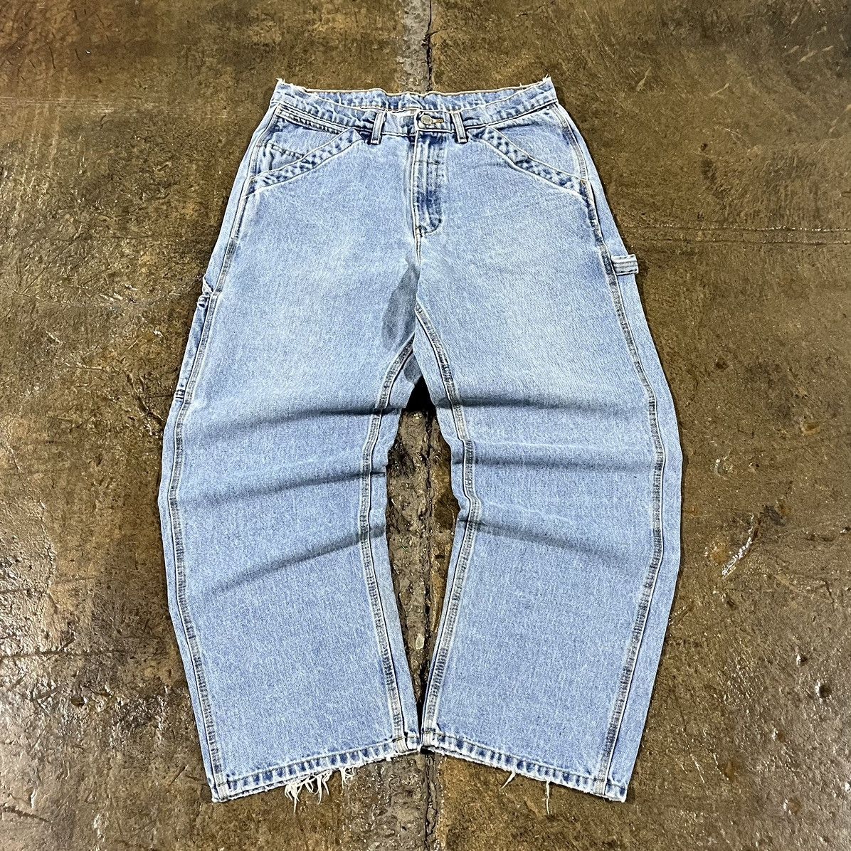 JNCO × Polo Ralph Lauren × Vintage Crazy Y2K Polo Ralph Lauren Baggy Jeans Skater Wide Leg | Grailed