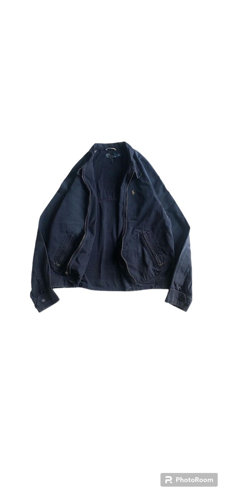 Ralph Lauren Vintage fading Polo Ralph Lauren Harington jacket Talon ...