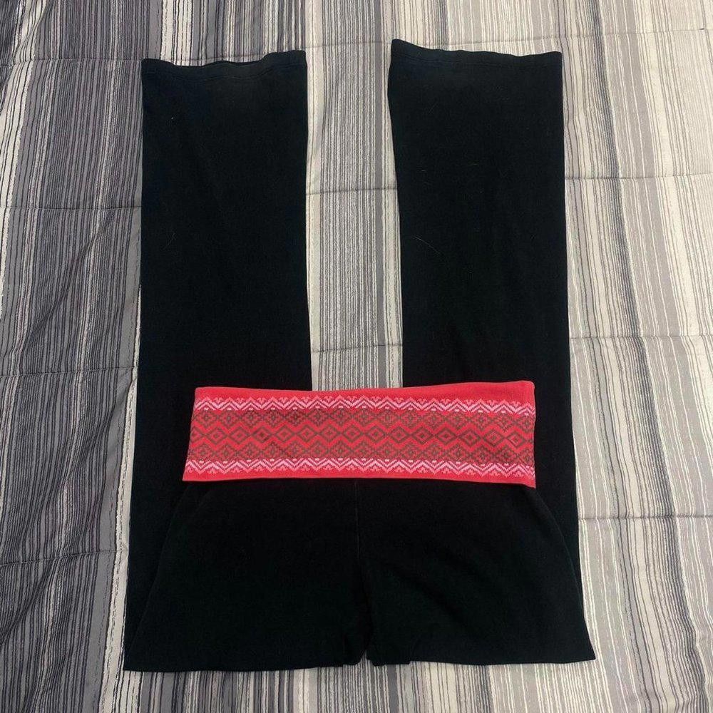 Victoria's Secret Y2k Victorias Secret Foldover Flare leggings | Grailed