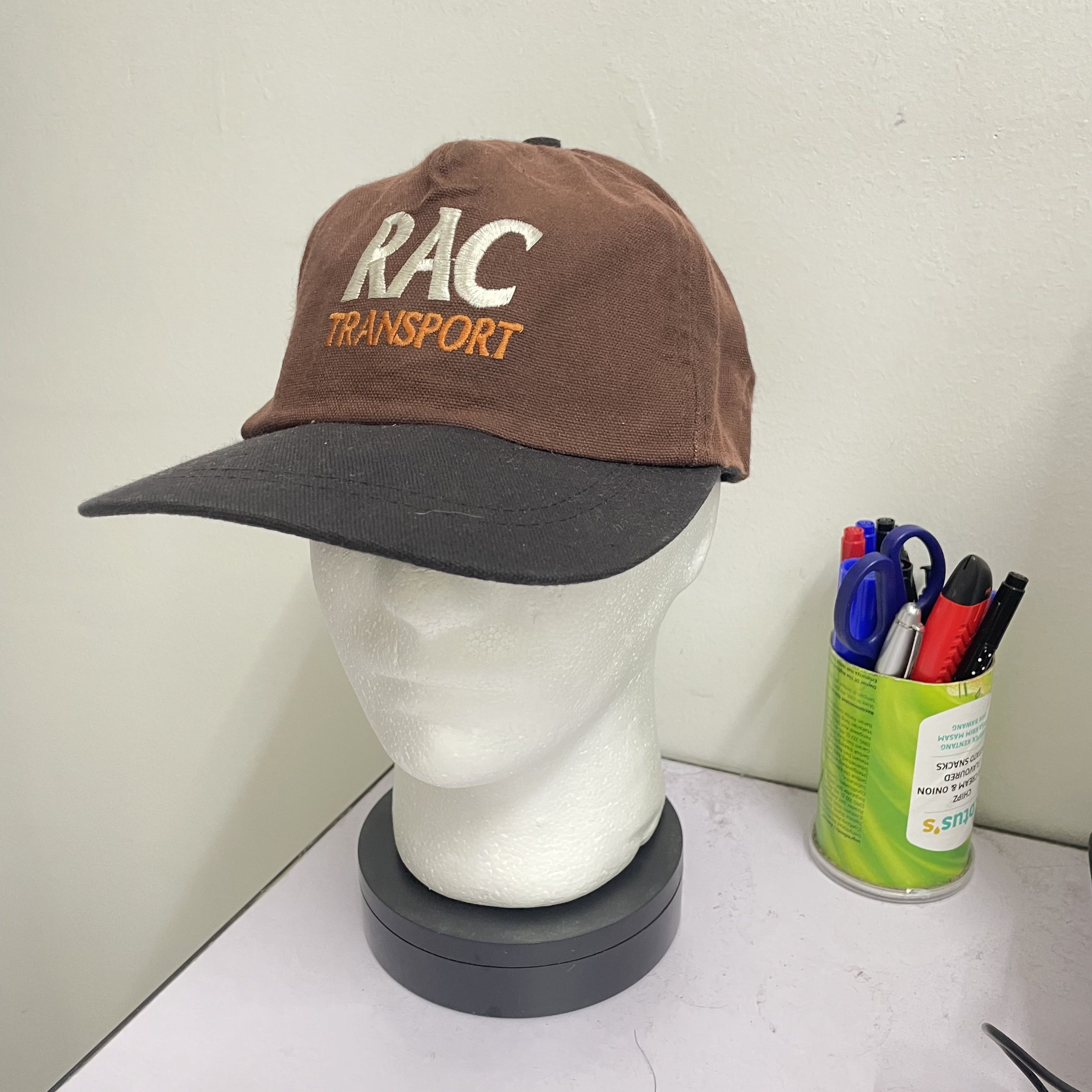 Vintage VTG MADE IN USA RAC TRANSPORT COMPANY VINTAGE OLD RETRO HAT ...