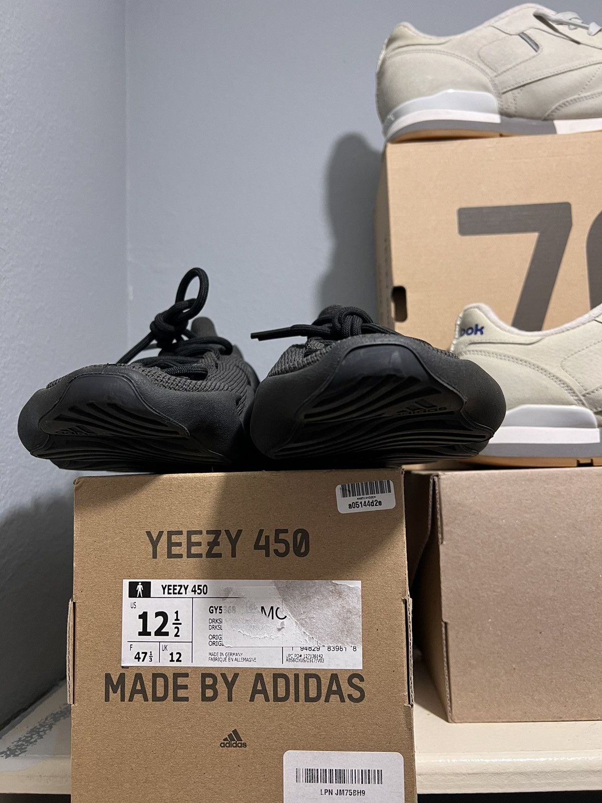Adidas × Kanye West Yeezy 450 Utility black | Grailed