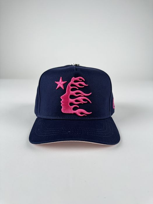 HELLSTAR Hellstar Navy Snapback Hat | Grailed