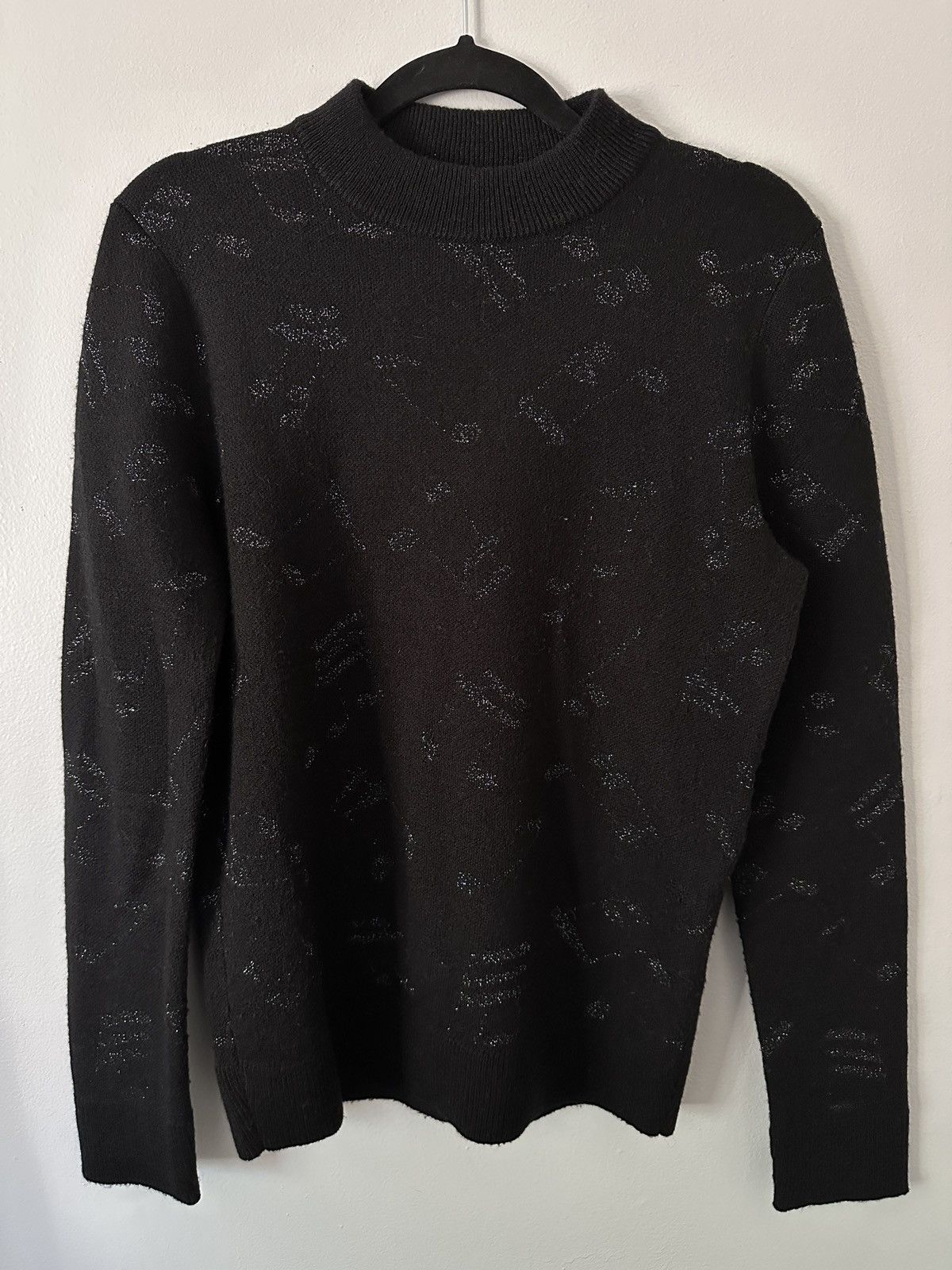 Saint Laurent Paris Musical Note Mohair Sweater | Grailed