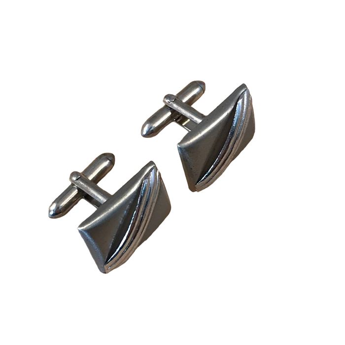 Vintage Silver swank vintage cuff links | Grailed