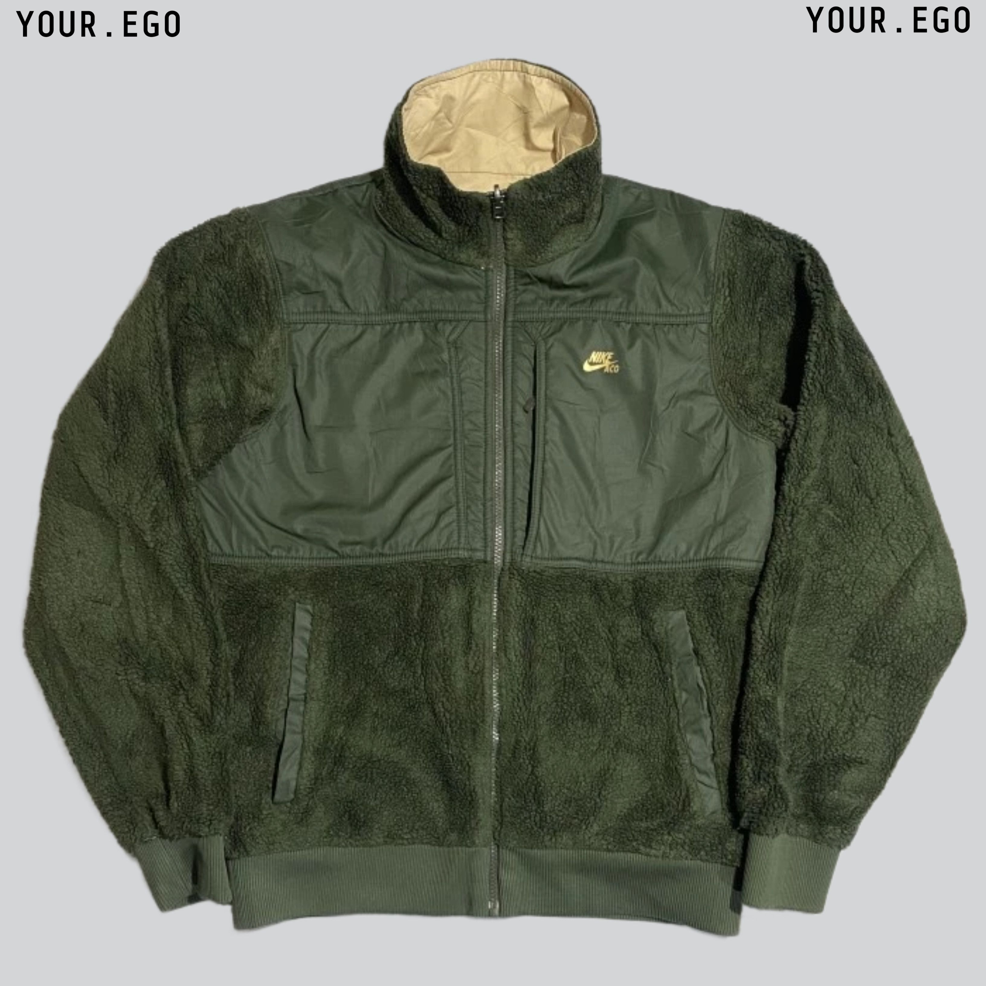 Vintage Vintage Nike ACG Reversible Sherpa Jacket | Grailed