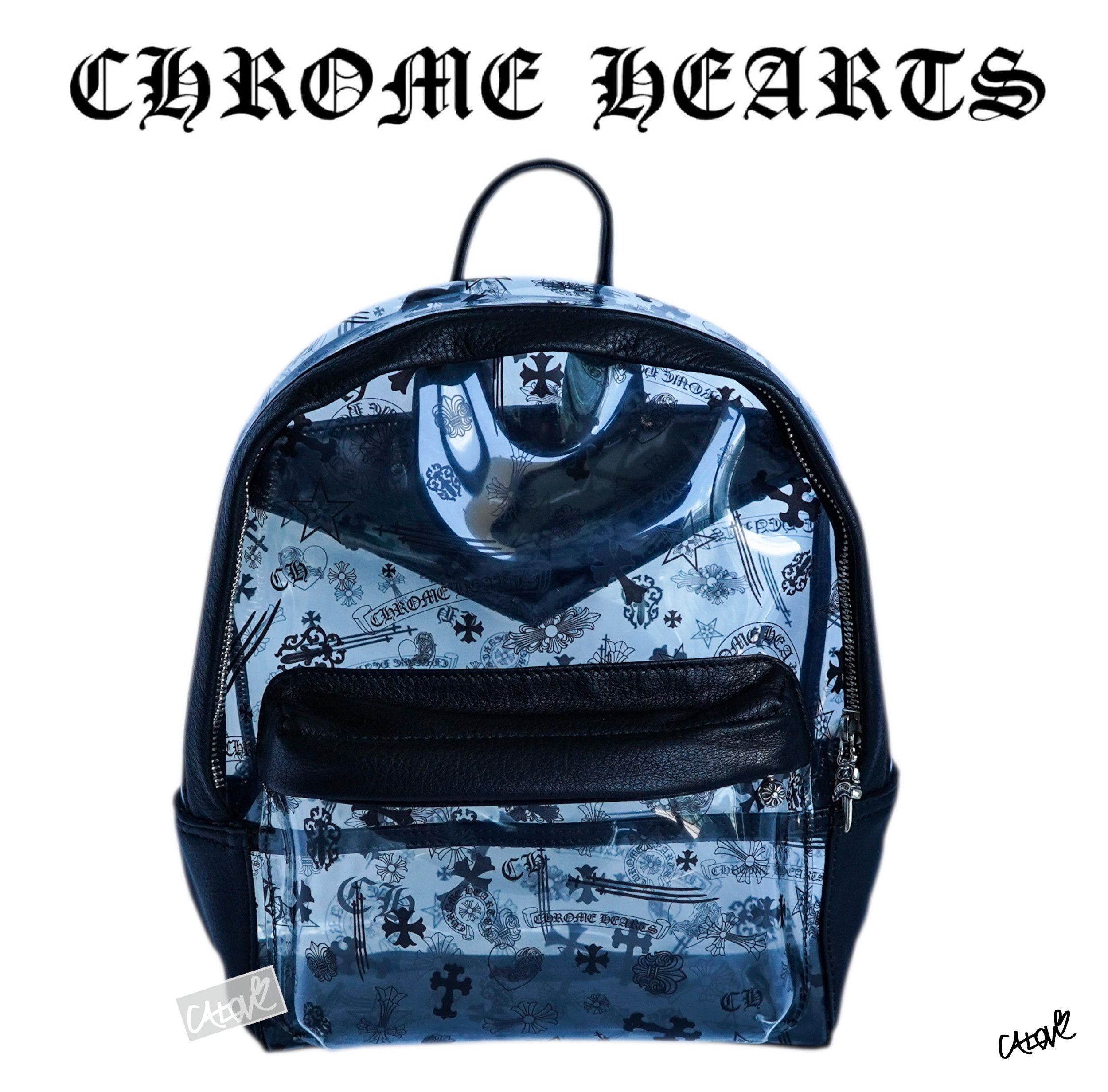 Chrome Hearts Chrome Hearts Multi-logo Backpack | Grailed