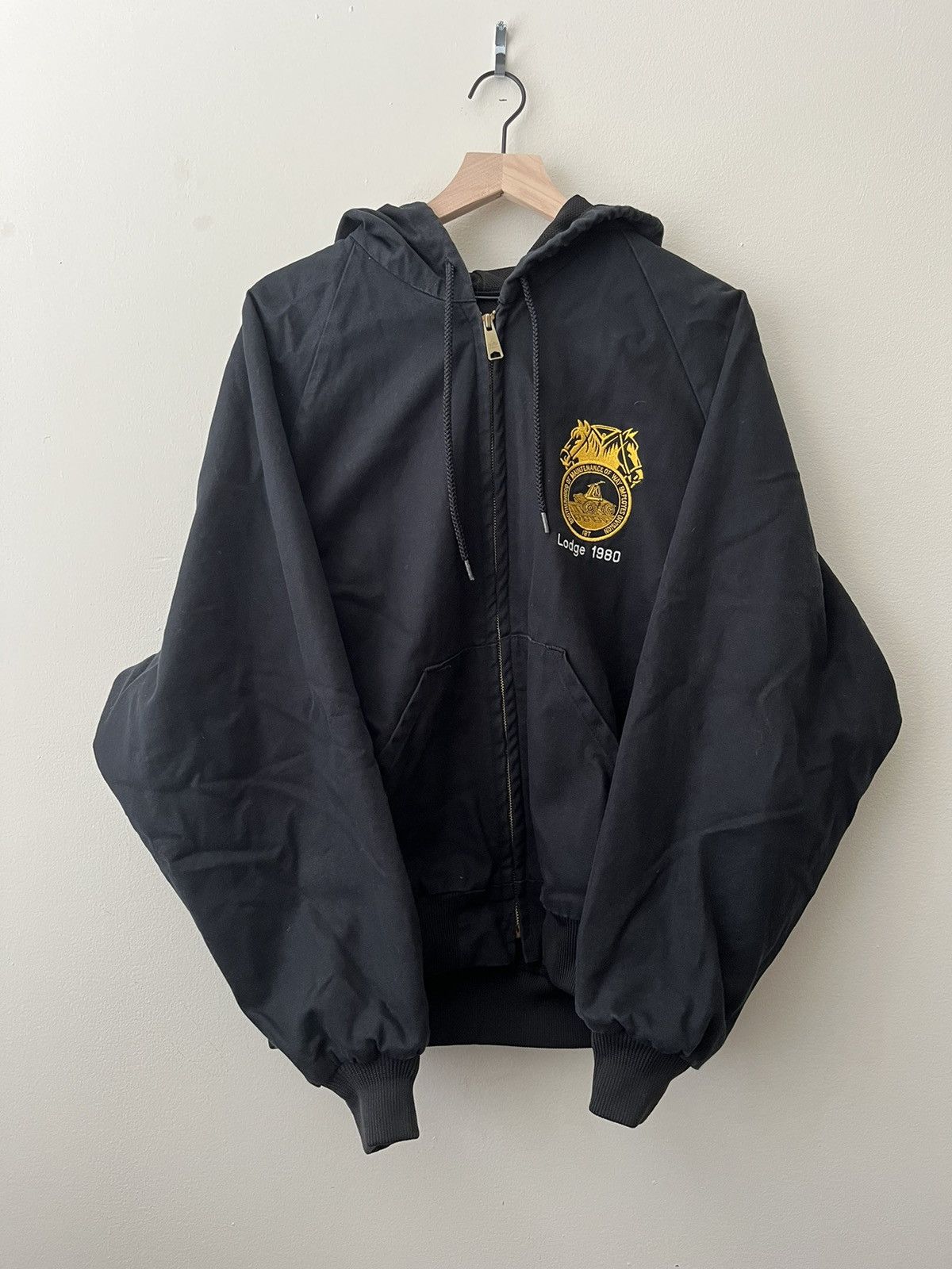 Carhartt × Vintage Vintage 90s King Louie Hooded Work Jacket Union ...