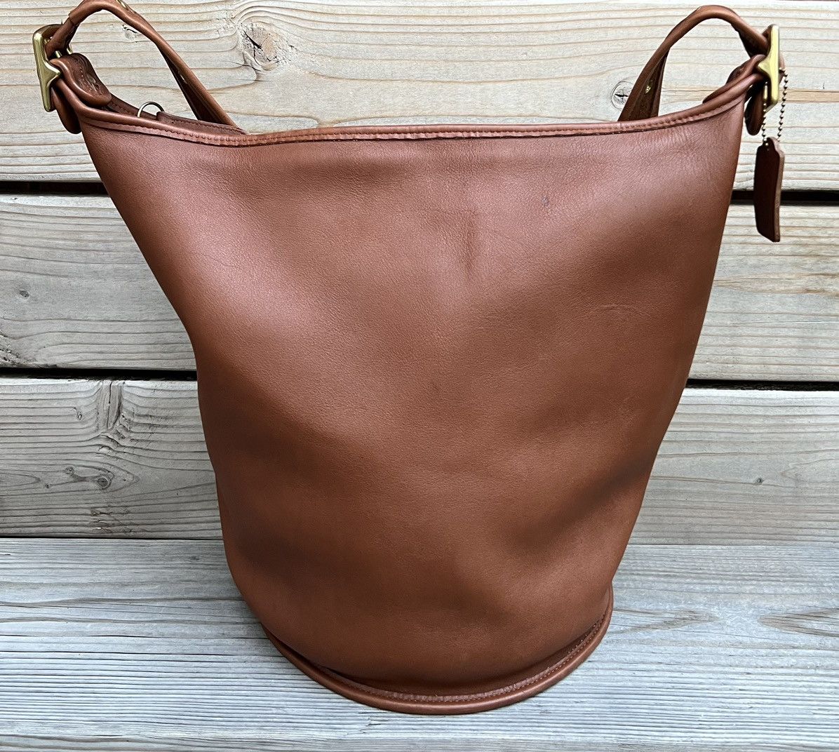 Coach × Vintage Vintage Coach XL Coach Duffle Sac Weekender 9085 ...