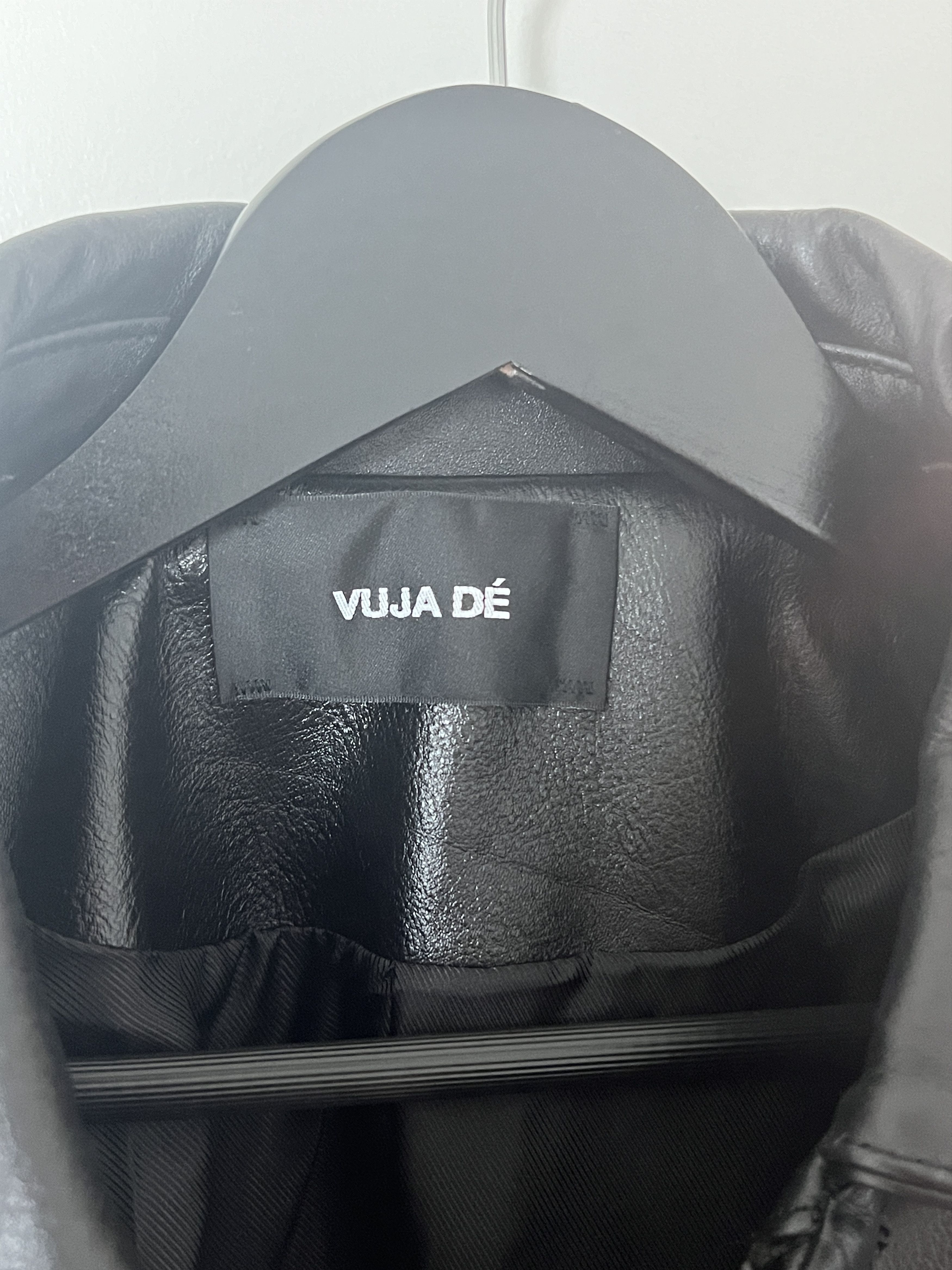 Vuja De Vuja De Leather Jacket | Grailed