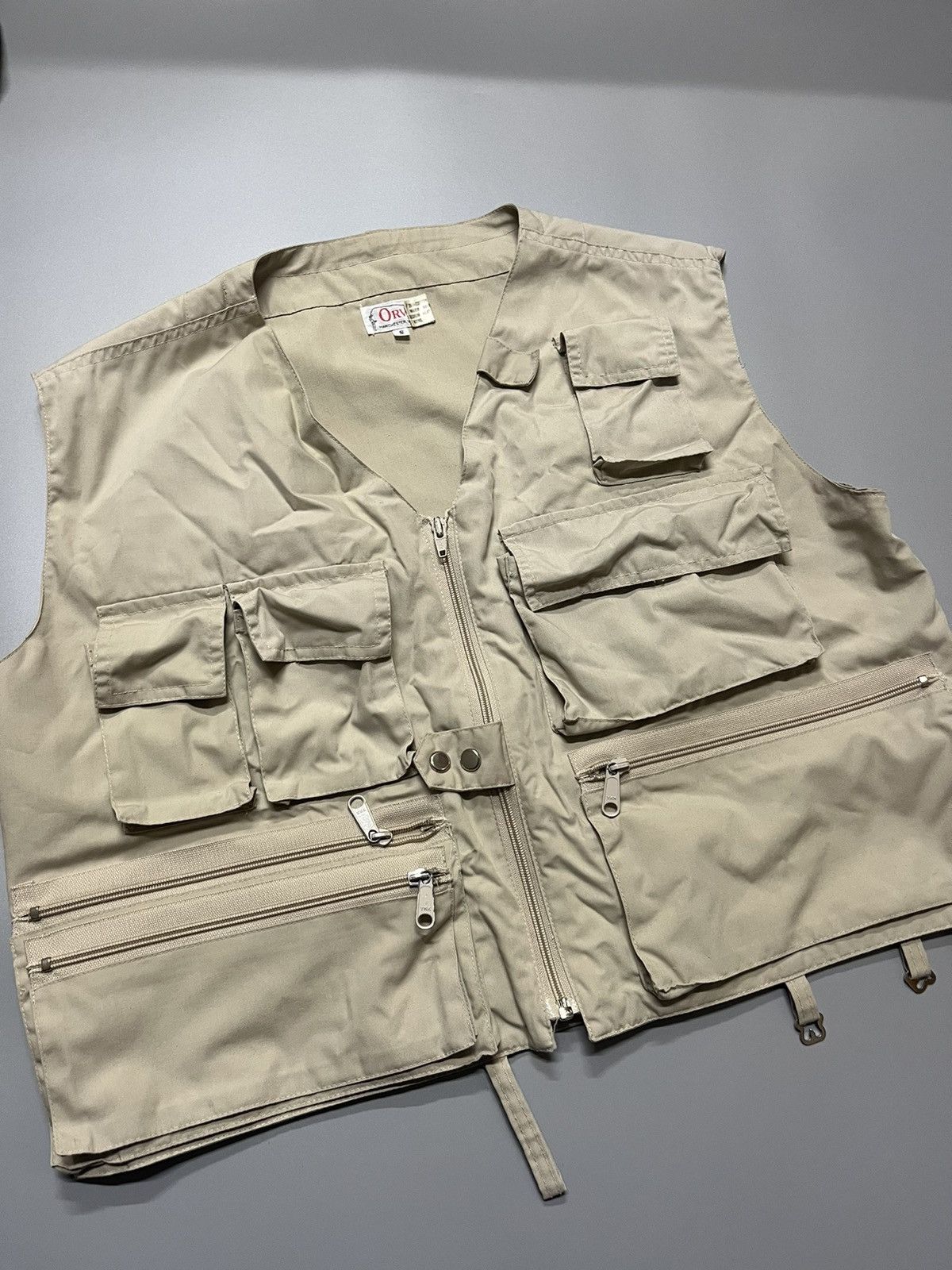 Vintage Vintage 90s Multi Pocket Cargo Army Tactical GorpCore Vest ...