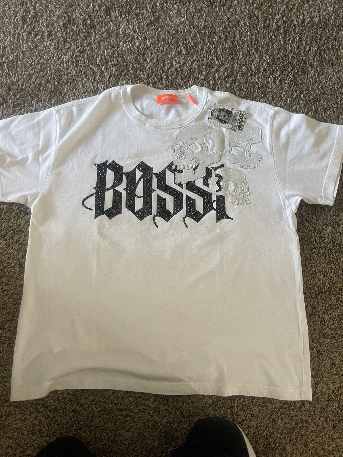 Bossi Sportswear Bossi skull t shirt | Grailed