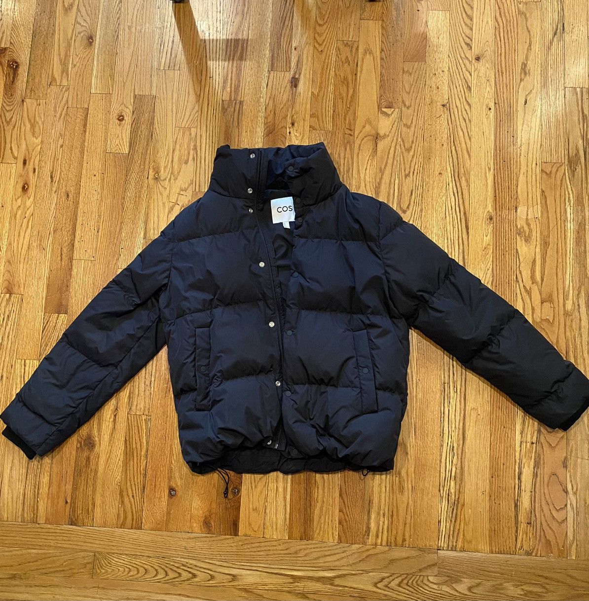 Cos COS Puffer Down Jacket in Black | Grailed
