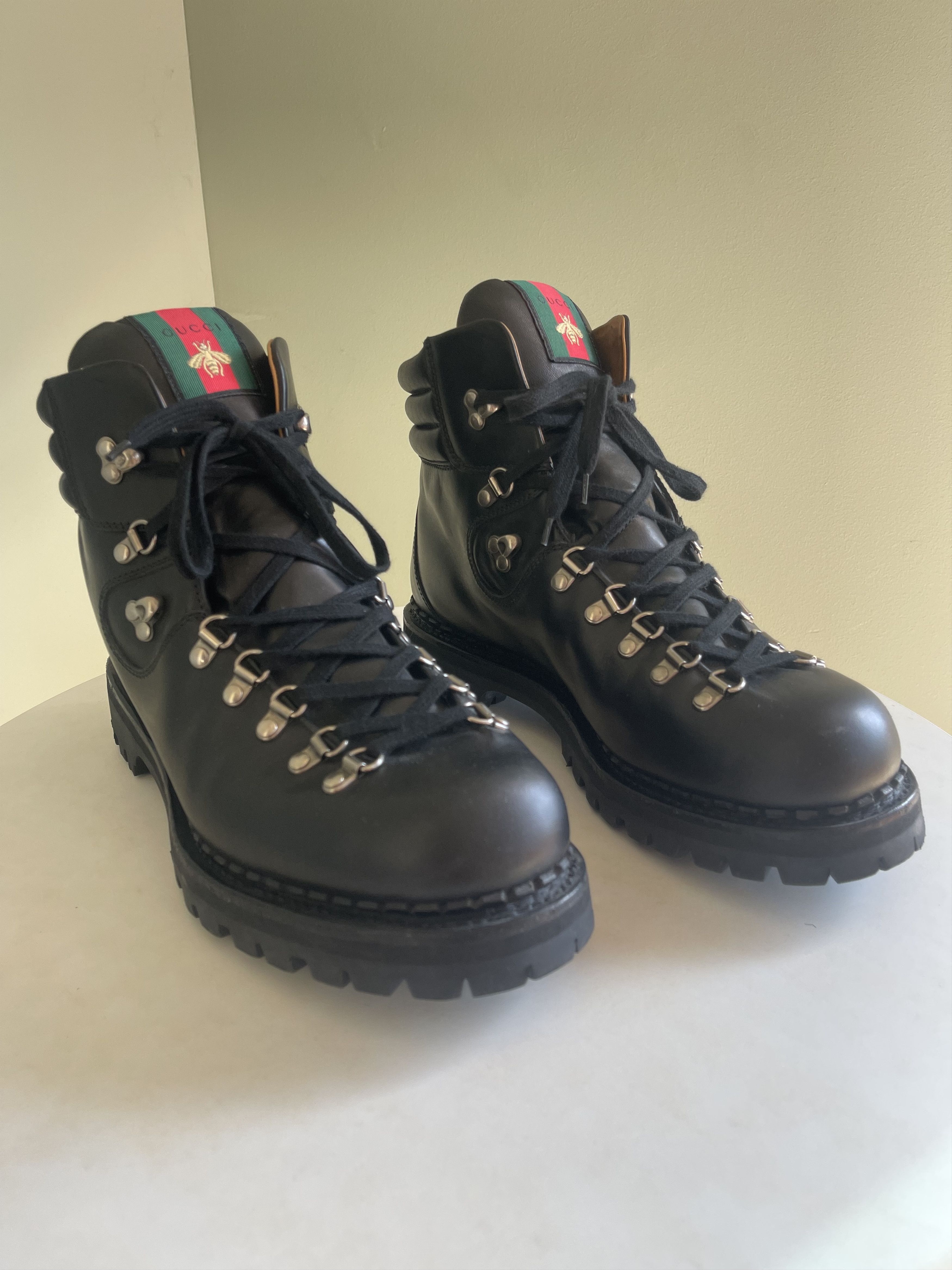 Gucci Leather "Tracker" Boot | Grailed