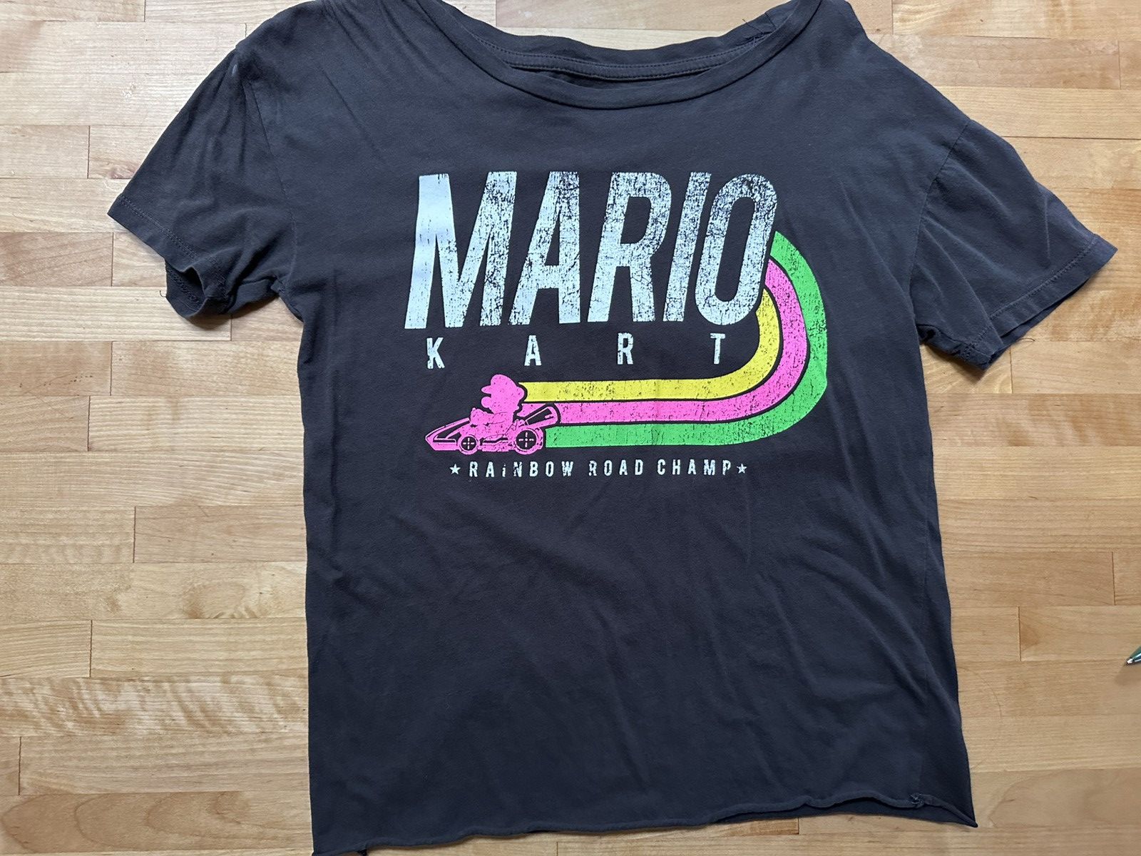 Target Basics 2000’s Mario Kart Rainbow Road T shirt | Grailed