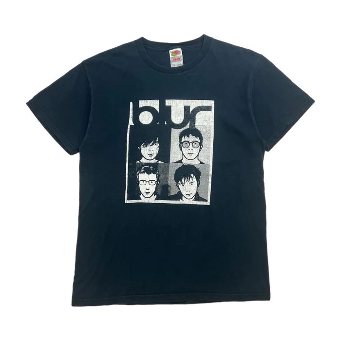 Vintage VINTAGE BLUR TOUR TEE BLACK | Grailed