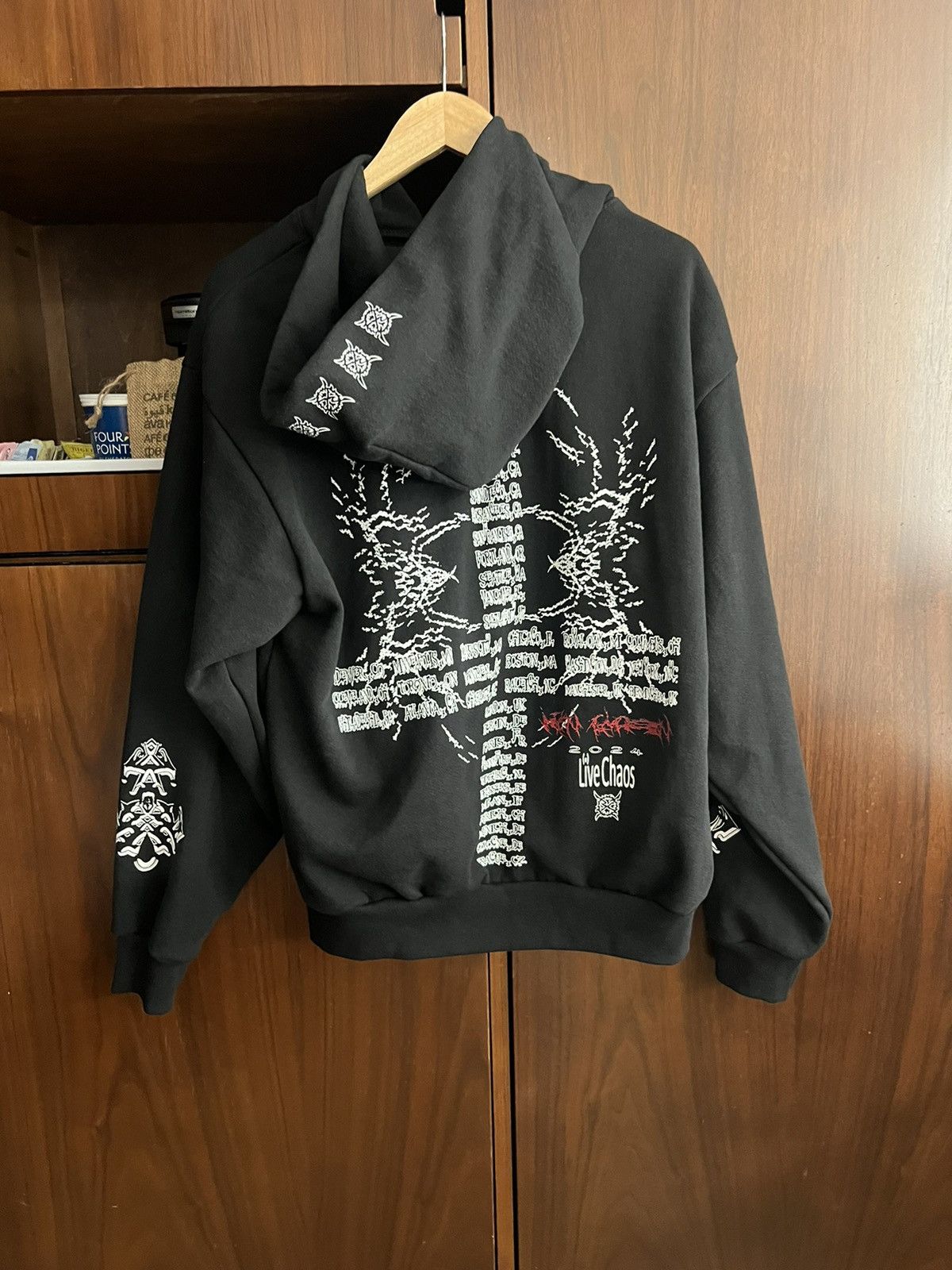 Streetwear Ken Carson Chaos tour zip up Large | Grailed