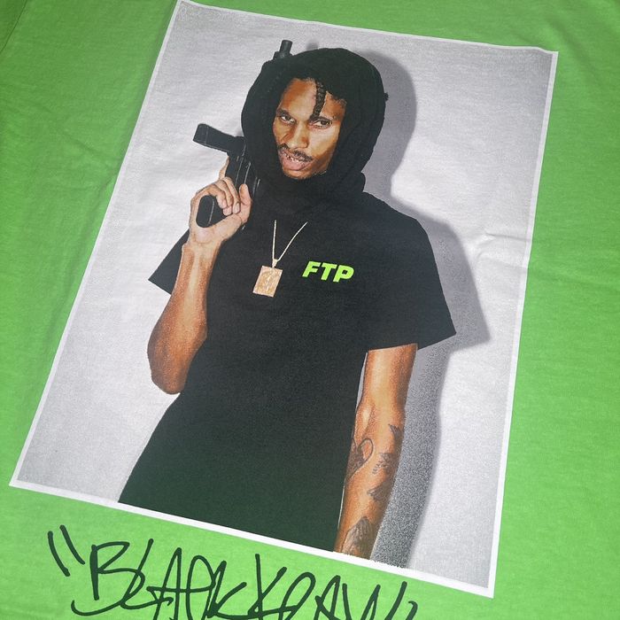 Fuck The Population FTP Black Kray Photo Tee Lime New Brand New | Grailed