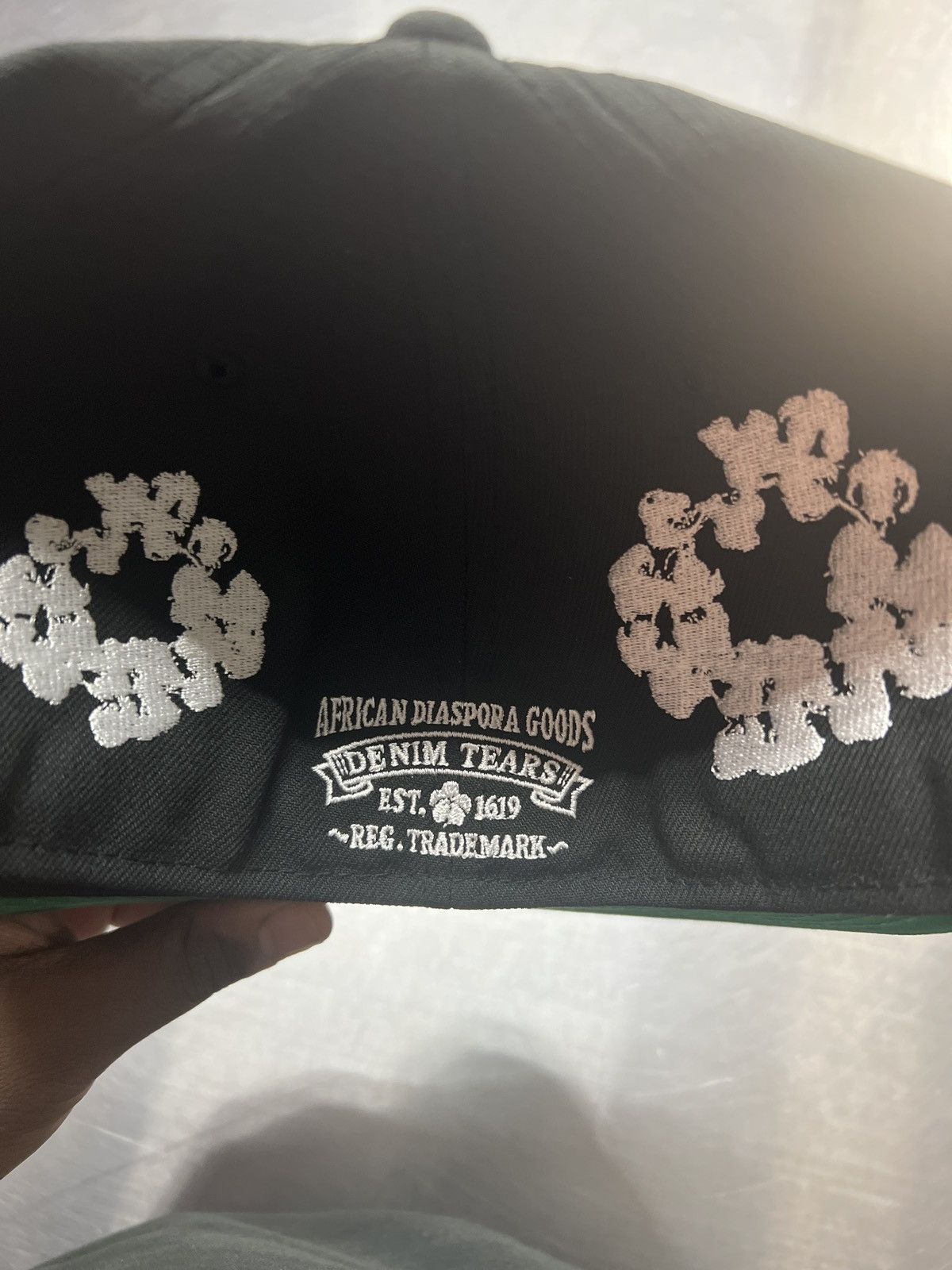 DENIM TEARS Denim tears black hat | Grailed