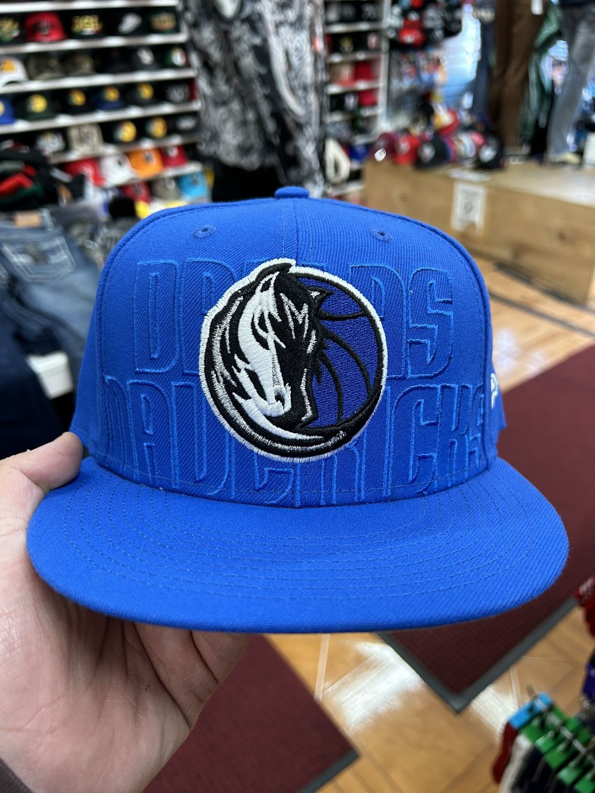 New Era Dallas Mavericks Blue NBA New Era 9Fifty Snapback | Grailed
