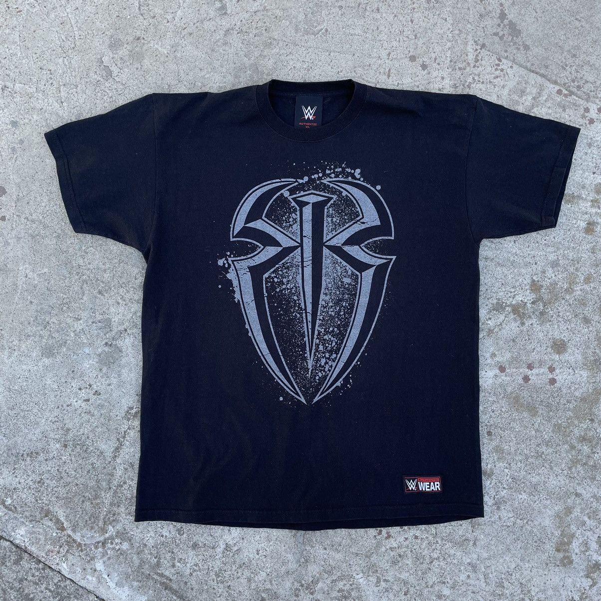 Streetwear × Vintage × WWE Vintage WWE T-shirts Logo Fight Roman Reigns ...