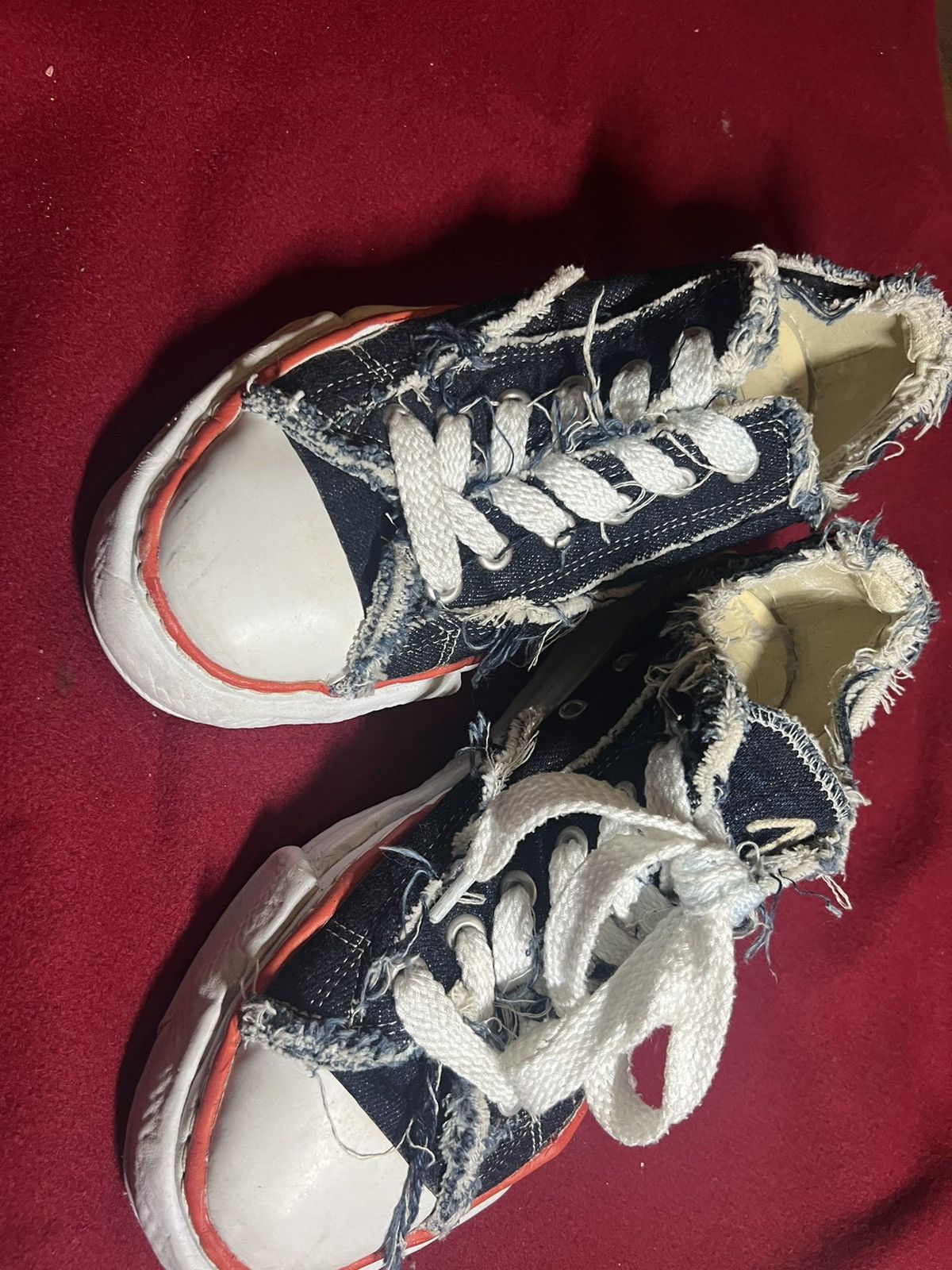 Maison MIHARA YASUHIRO Denim mihara yasuhiro oversized sneakers | Grailed