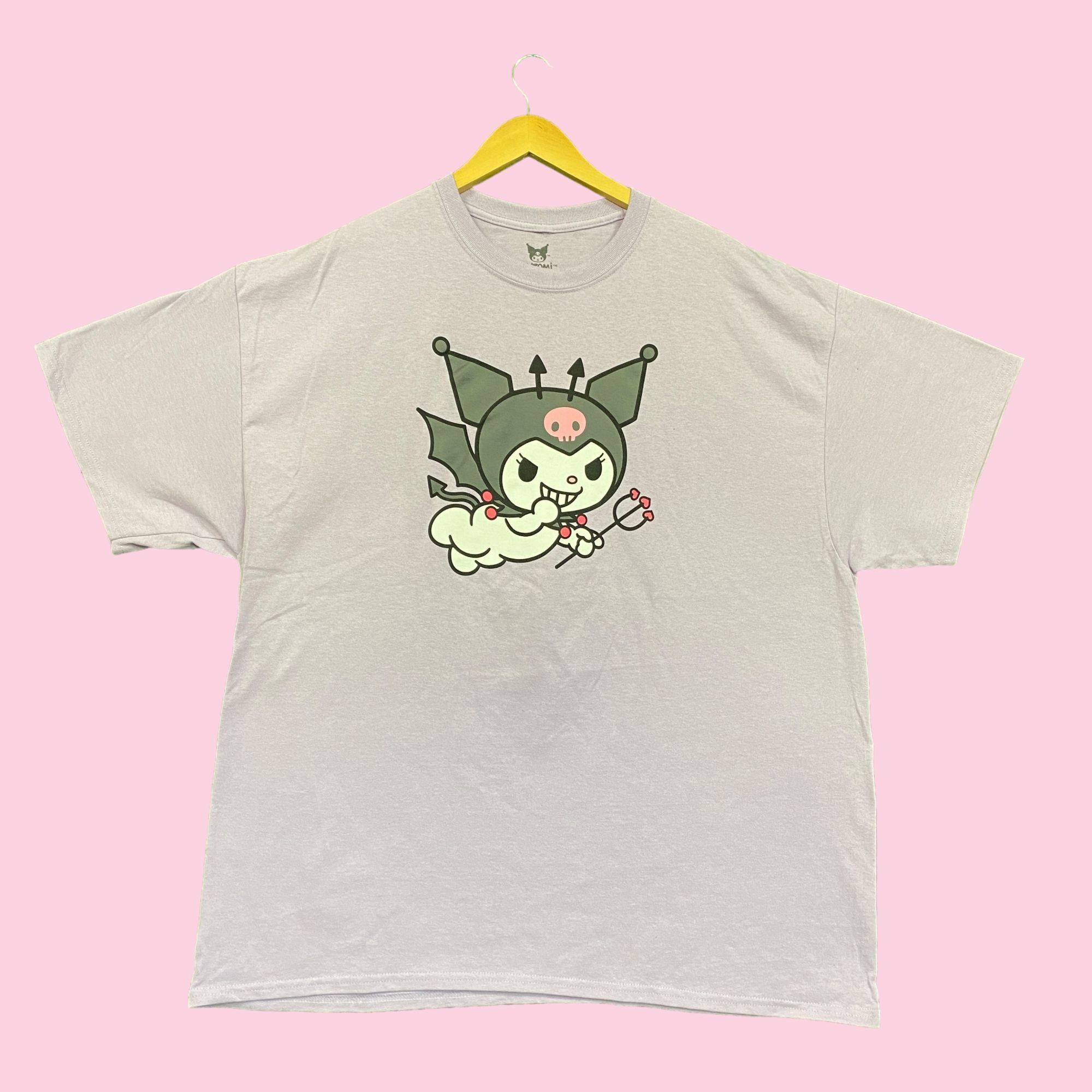 Universal Studios Mischievous Cupid Kuromi by Sanrio Poster Tee 2X ...