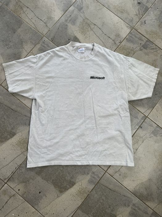 Vintage Microsoft Tshirt | Grailed