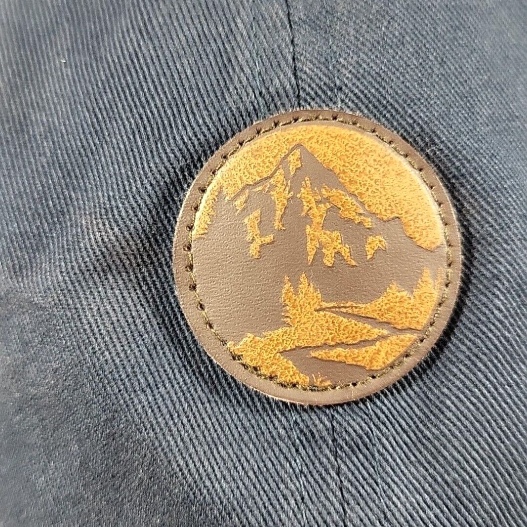 Vintage Columbia Patch Hat Blue and Tan Adjustable Ball Cap | Grailed