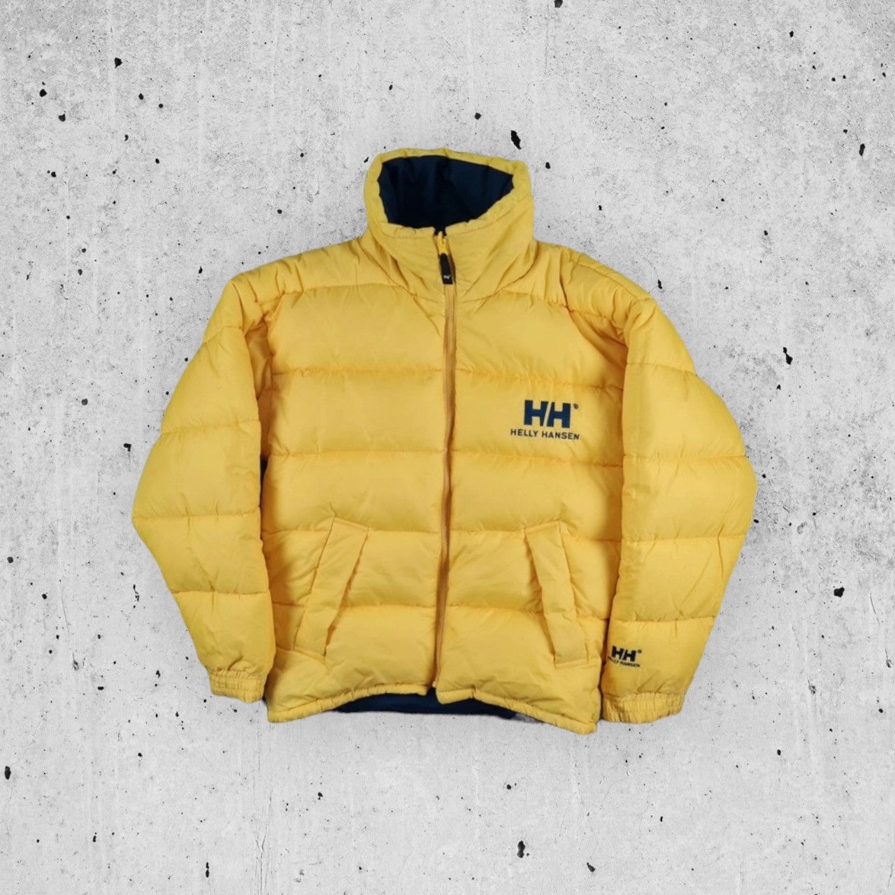 Helly Hansen × Hype × Vintage HELLY HANSEN REVERSIBLE PUFFER DOWN ...