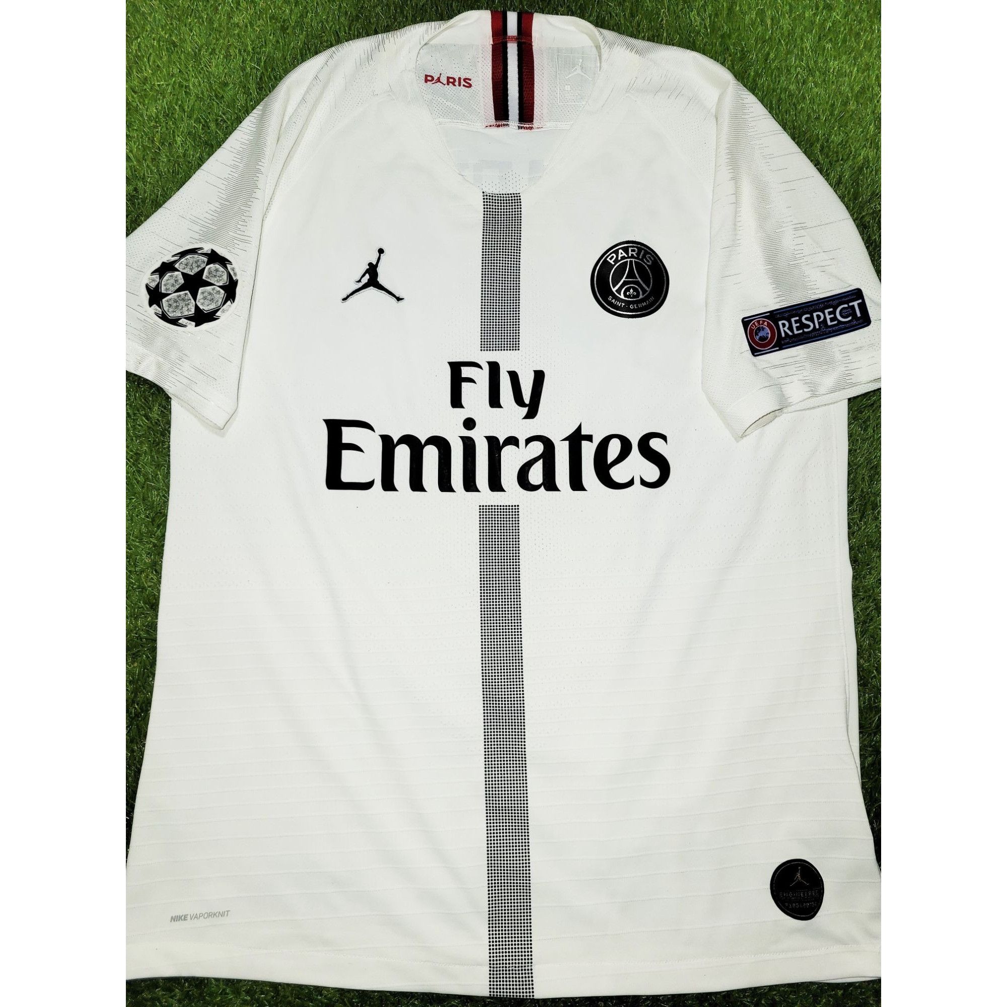 Jordan Brand Mbappe Psg JORDAN PLAYER ISSUE Soccer Jersey L | Grailed